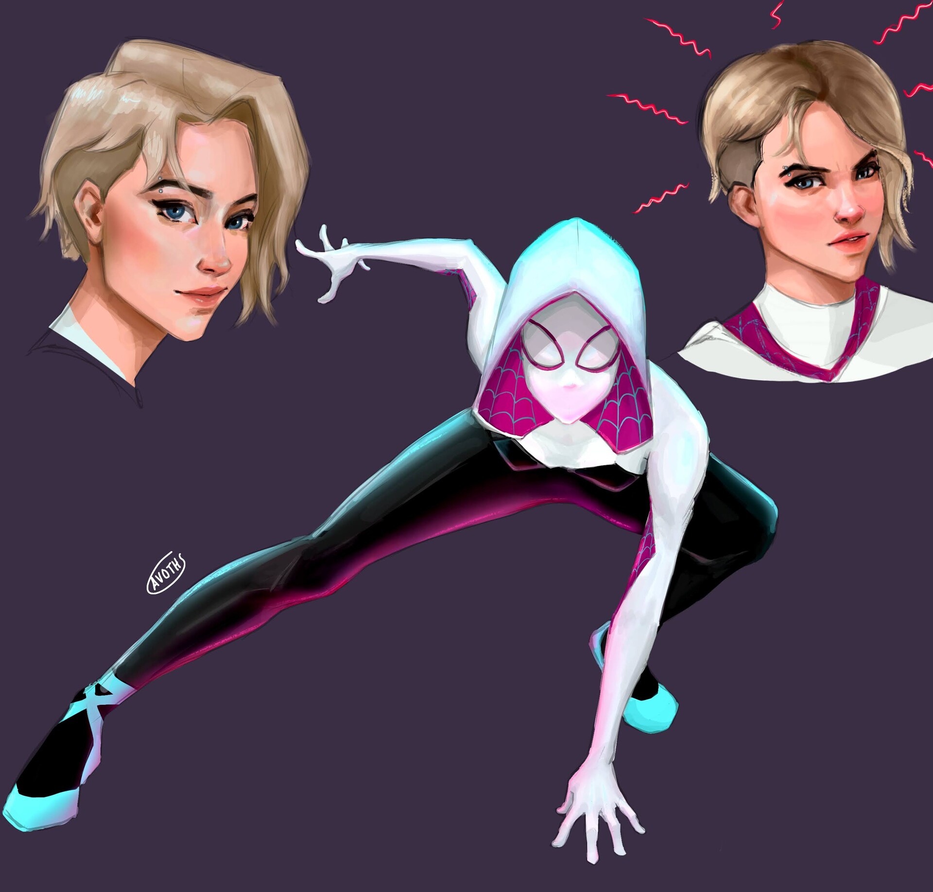 ArtStation - Spider Gwen