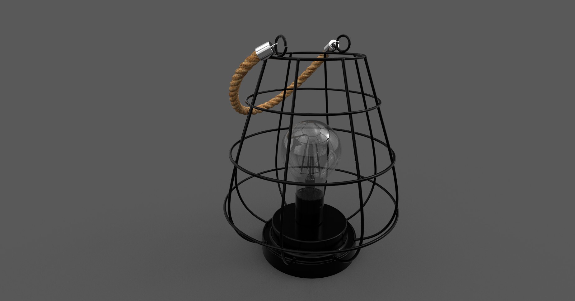 ArtStation - Hanging battery lamp