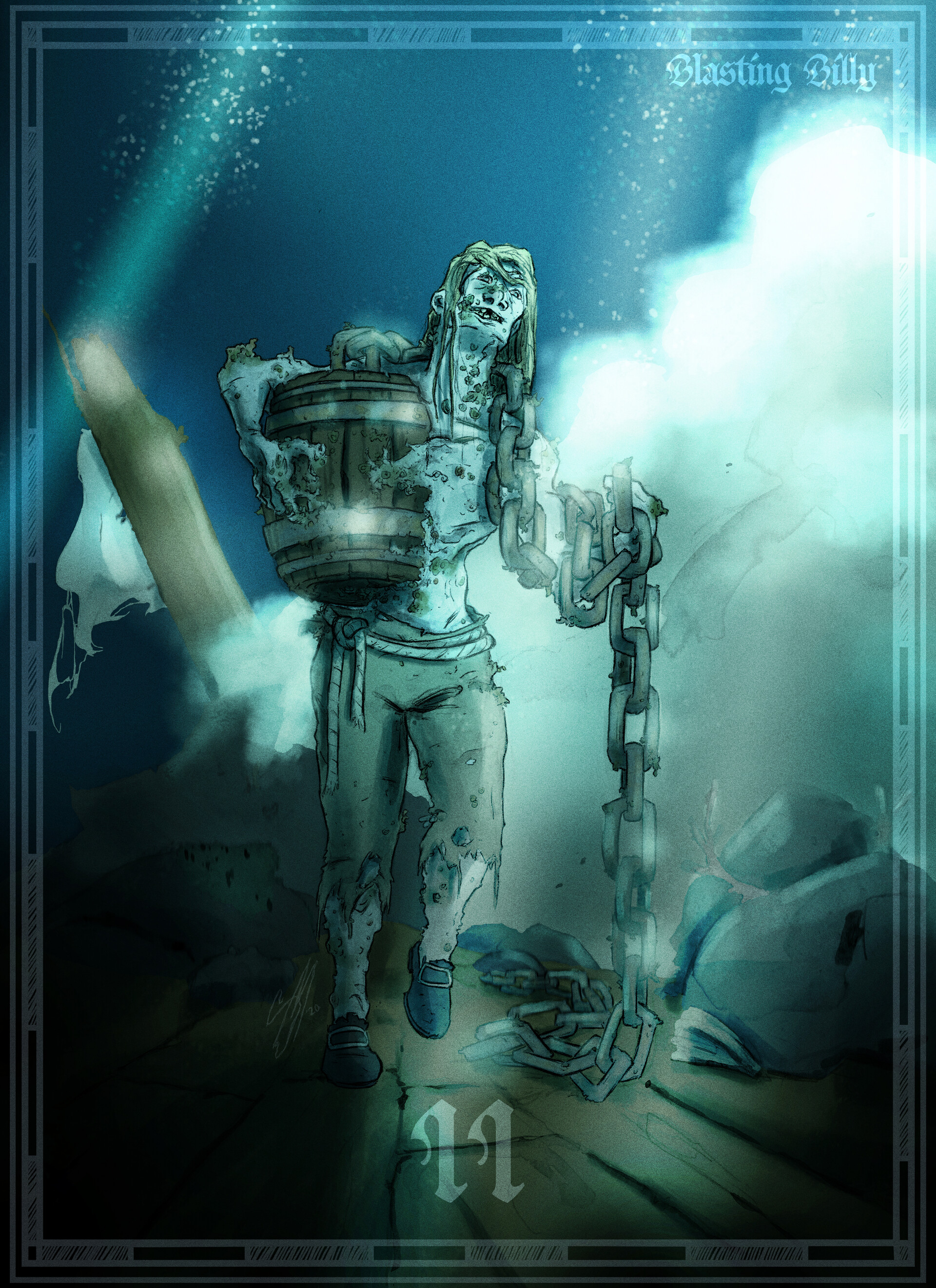 Davy Jones Crew Concept Art