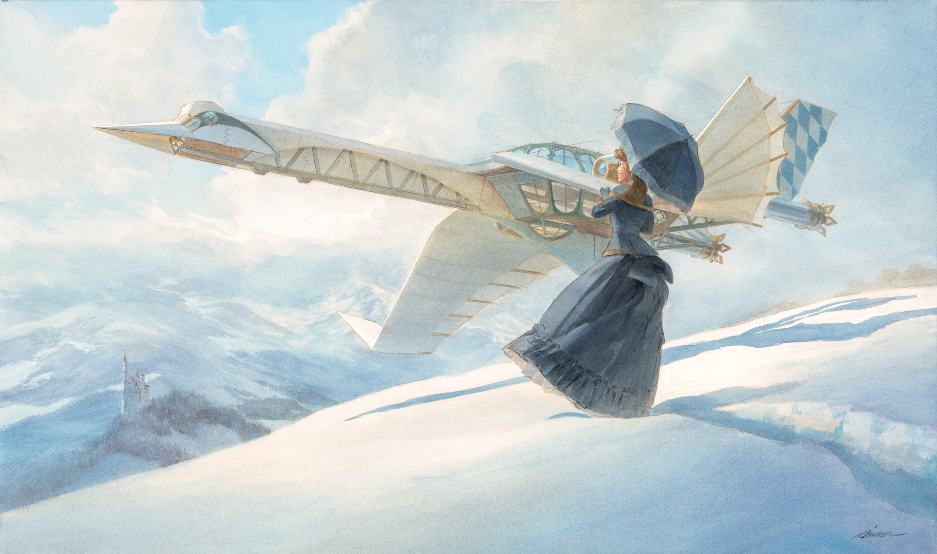 Castle in the Stars: test flight #1 by Alex Alice : r/ImaginaryVehicles