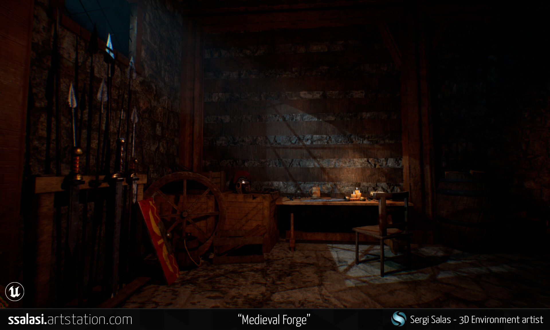 Sergi Salas - Forge - Environment - Unreal Engine 5