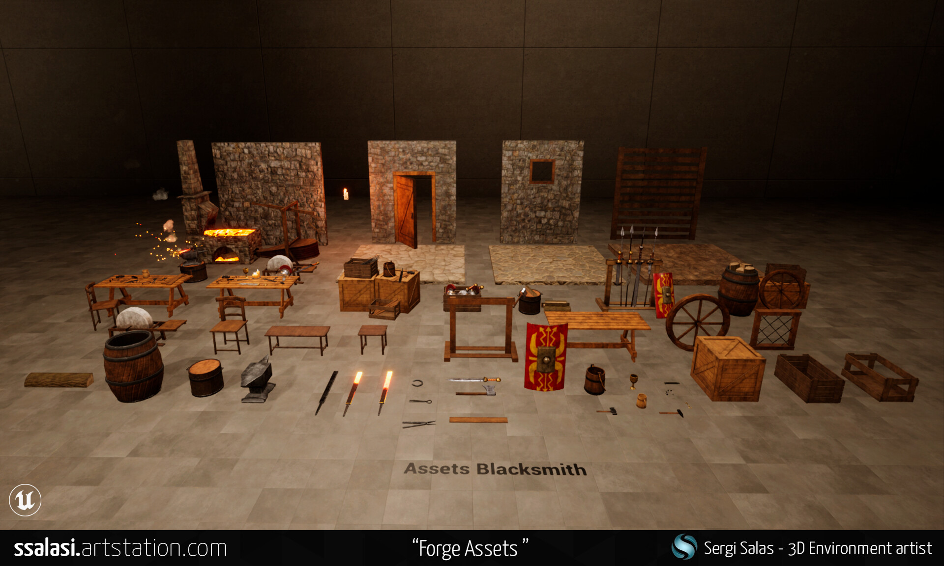 Sergi Salas - Forge - Environment - Unreal Engine 5
