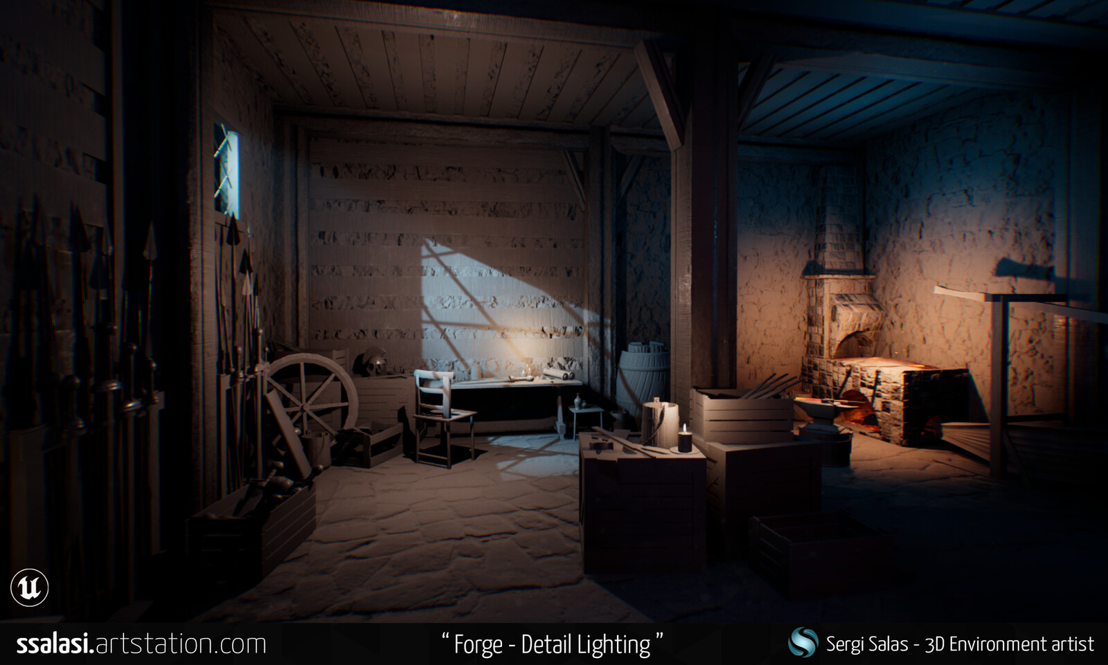 Sergi Salas - Forge - Environment - Unreal Engine 5