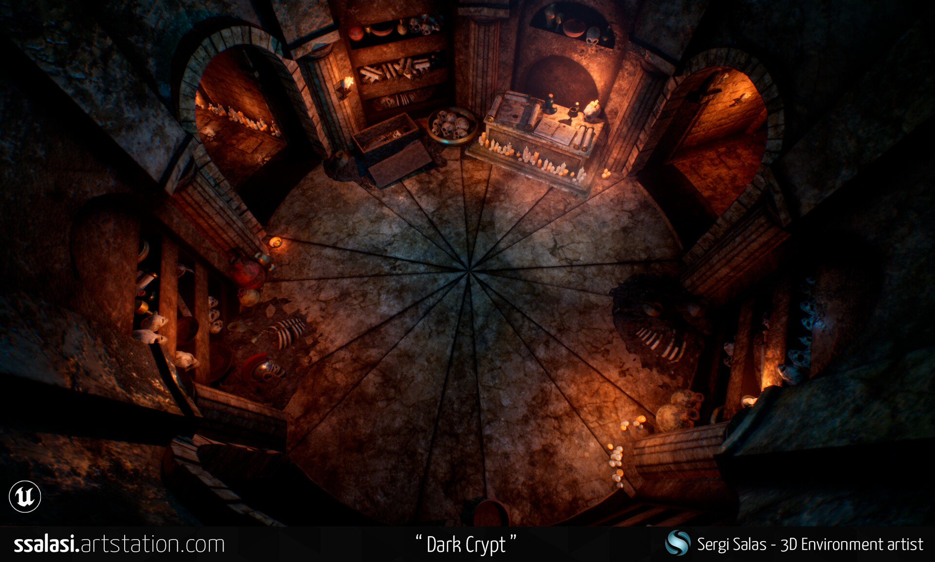 Sergi Salas - Crypt - Environment - Unreal Engine 5