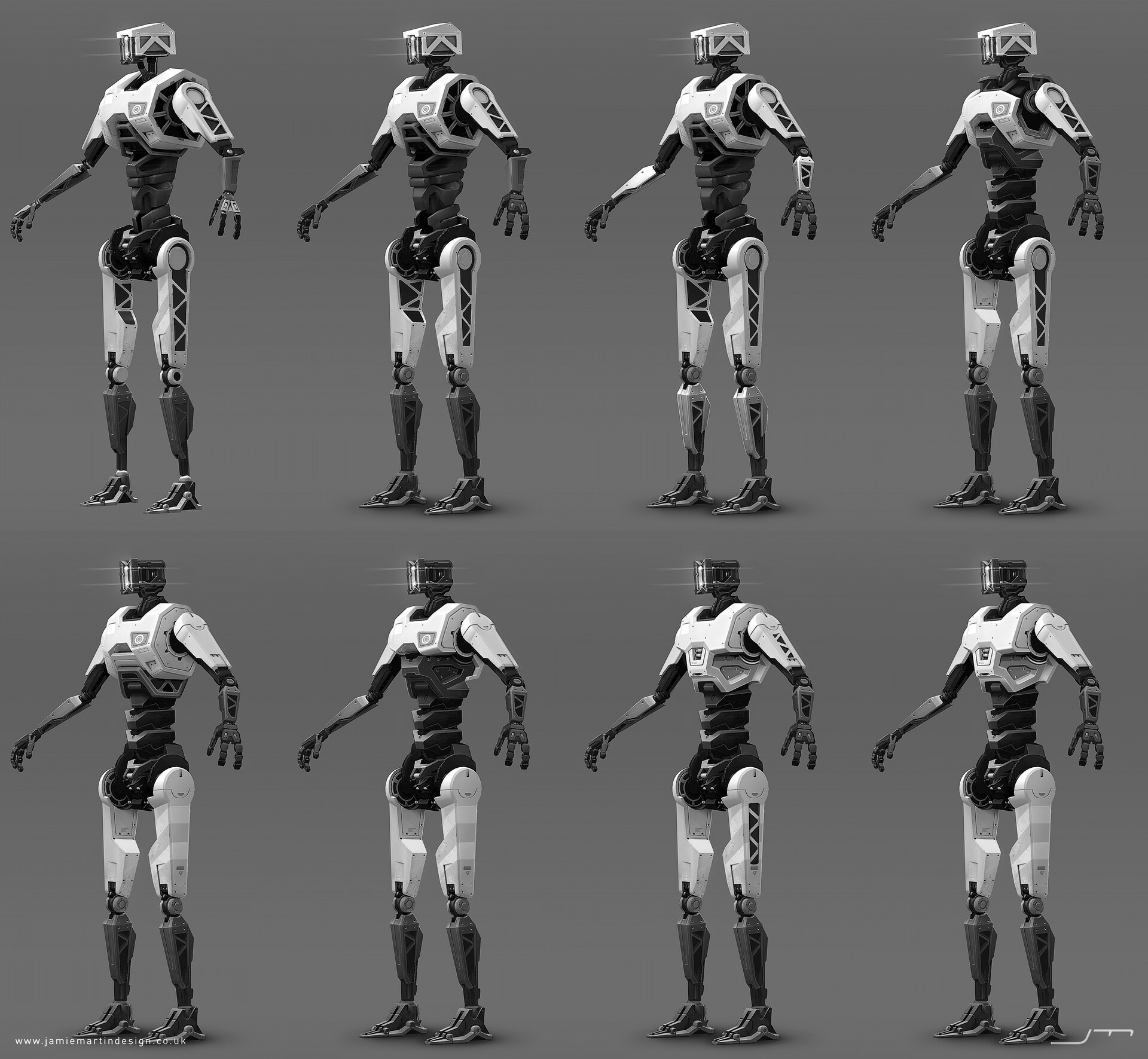 Jamie Martin - GDK Robot - concept art