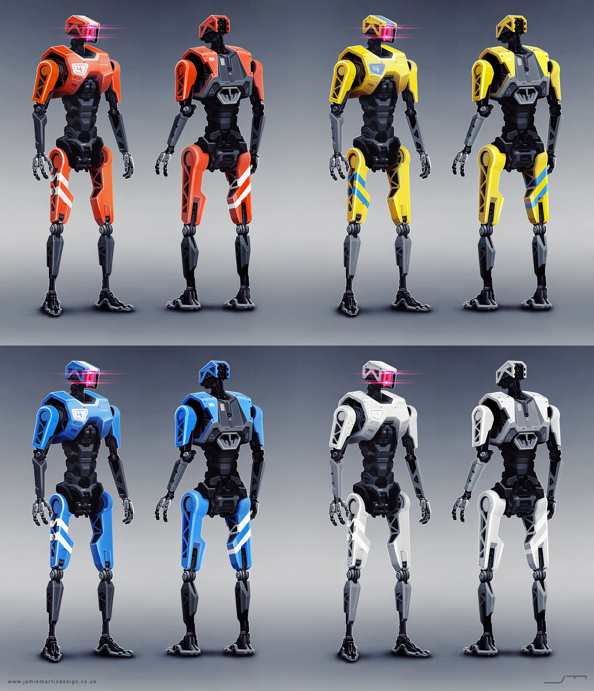 Jamie Martin - GDK Robot - concept art