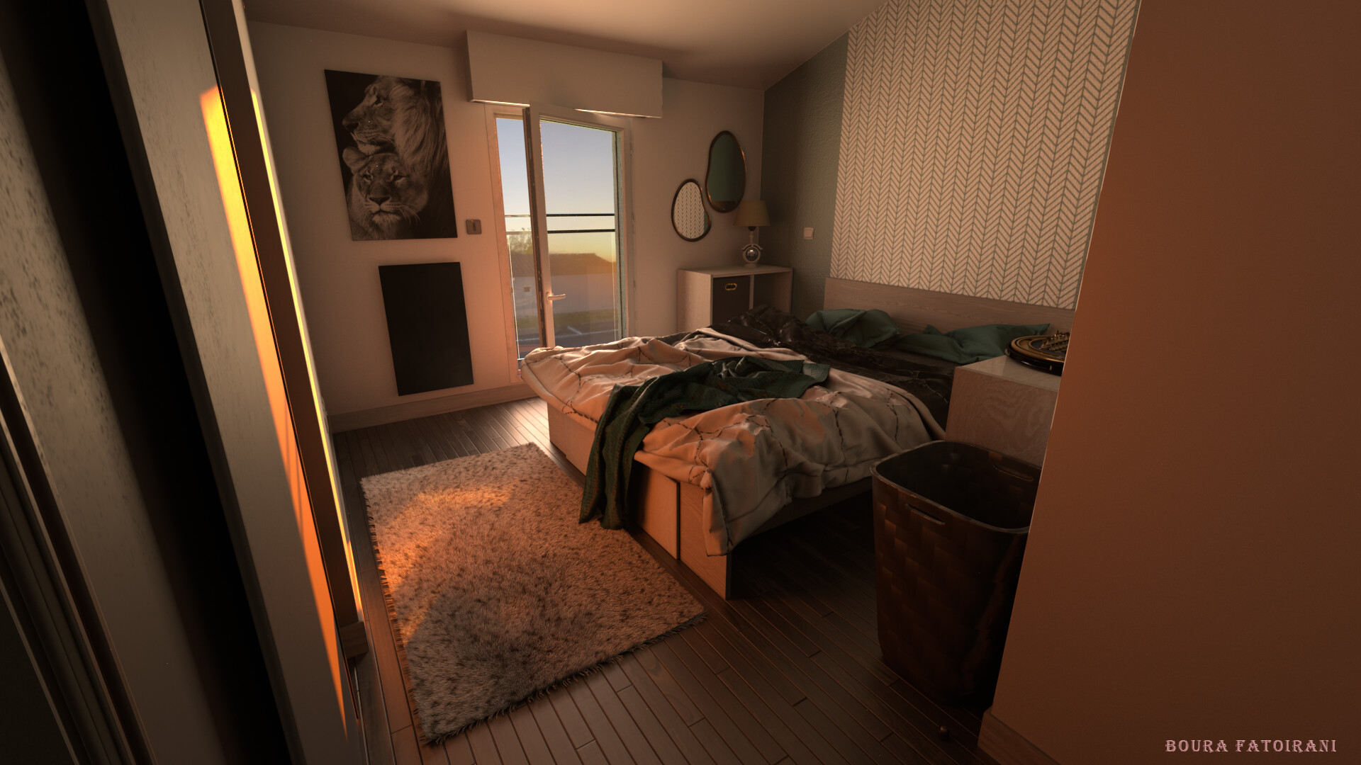 ArtStation - BEDROOM