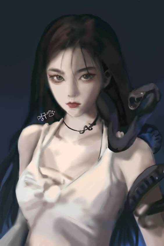 ArtStation - SNAKE @ GIRL