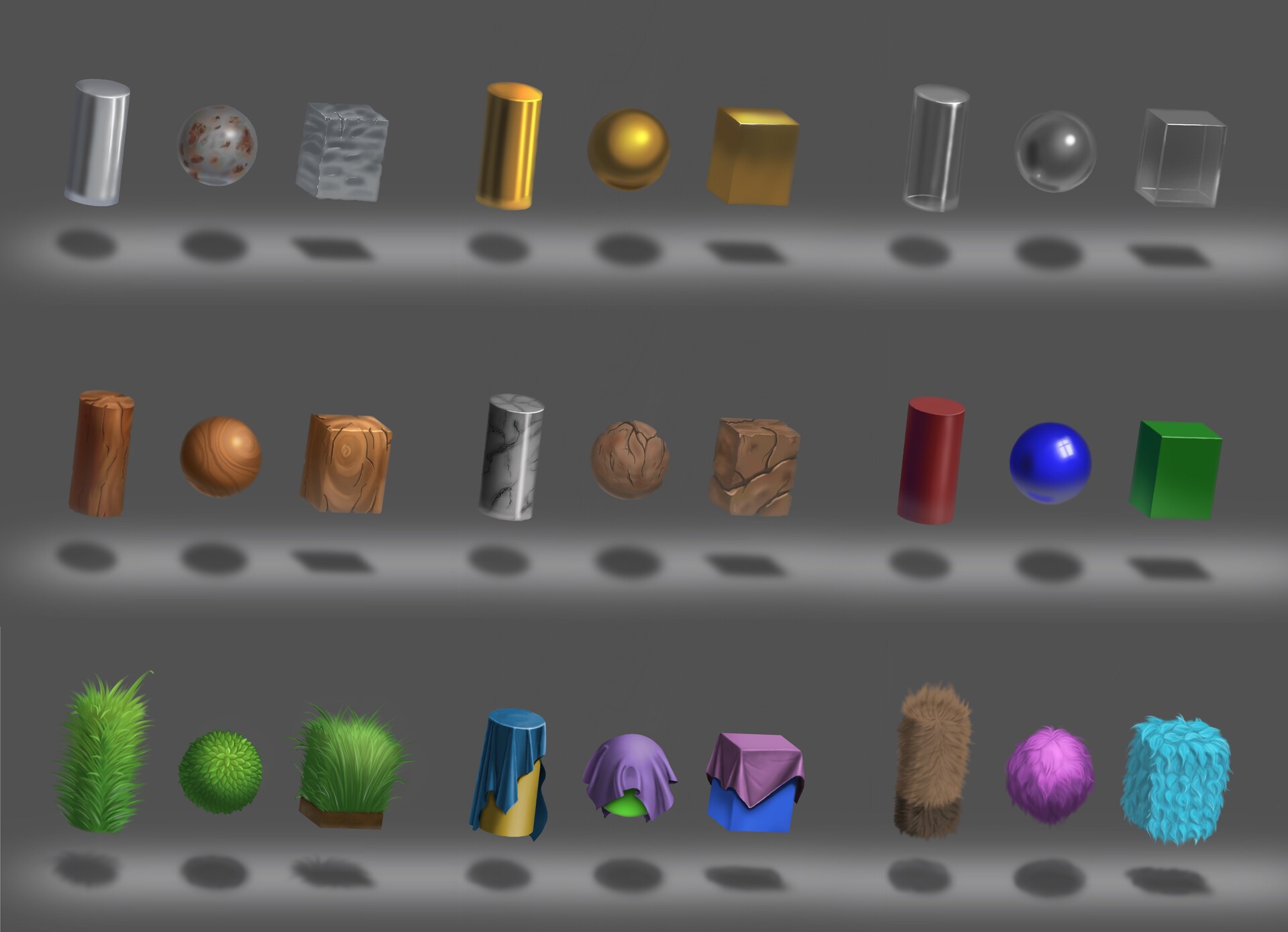 ArtStation - Materials