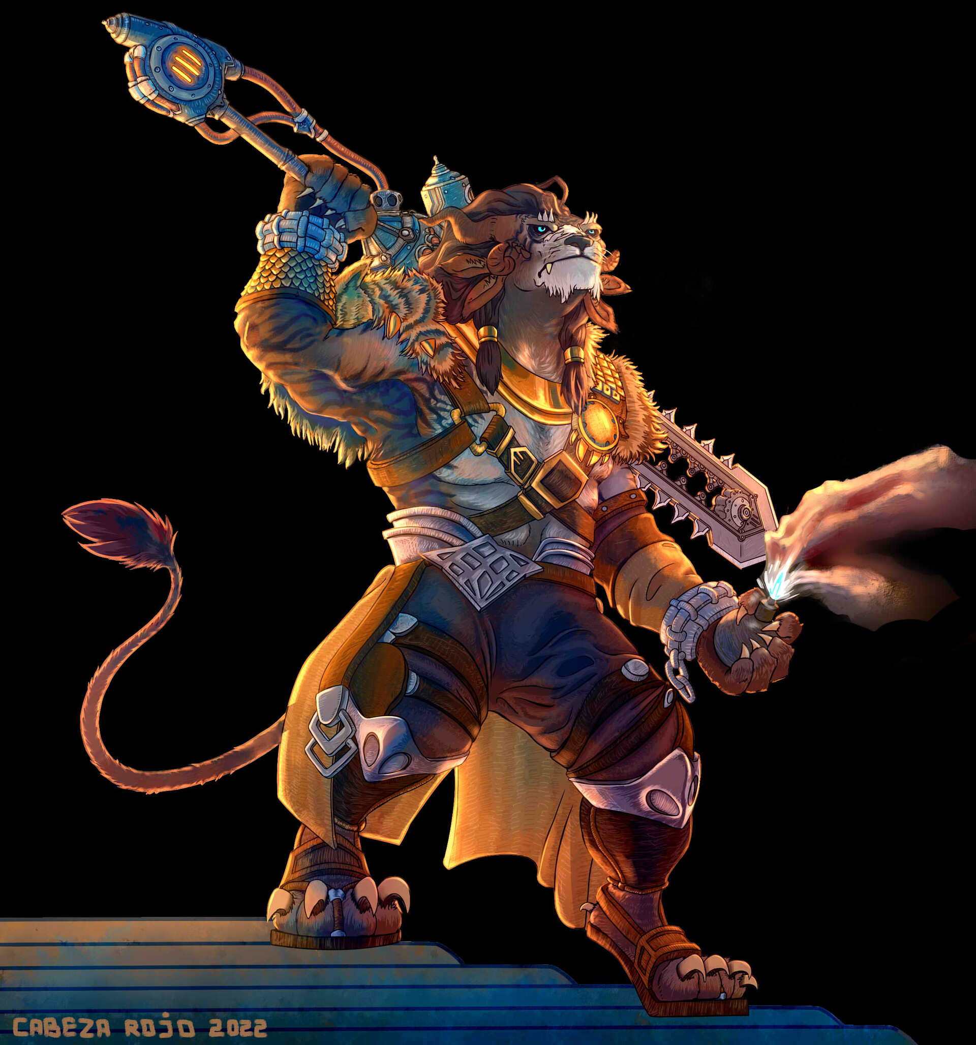 Cabeza Rojo - Zargo Smokebringer enters the room