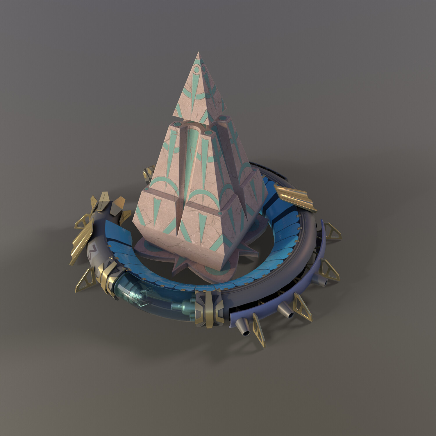 ArtStation - Pyramid Game Environment Asset