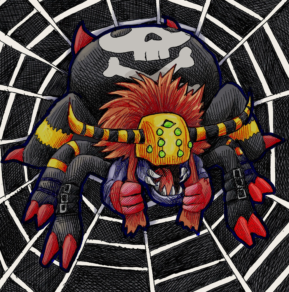 Susanne van Schaik - Digimontober drawings