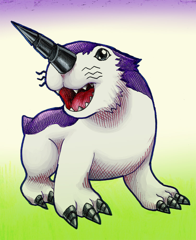 Susanne van Schaik - Digimontober drawings