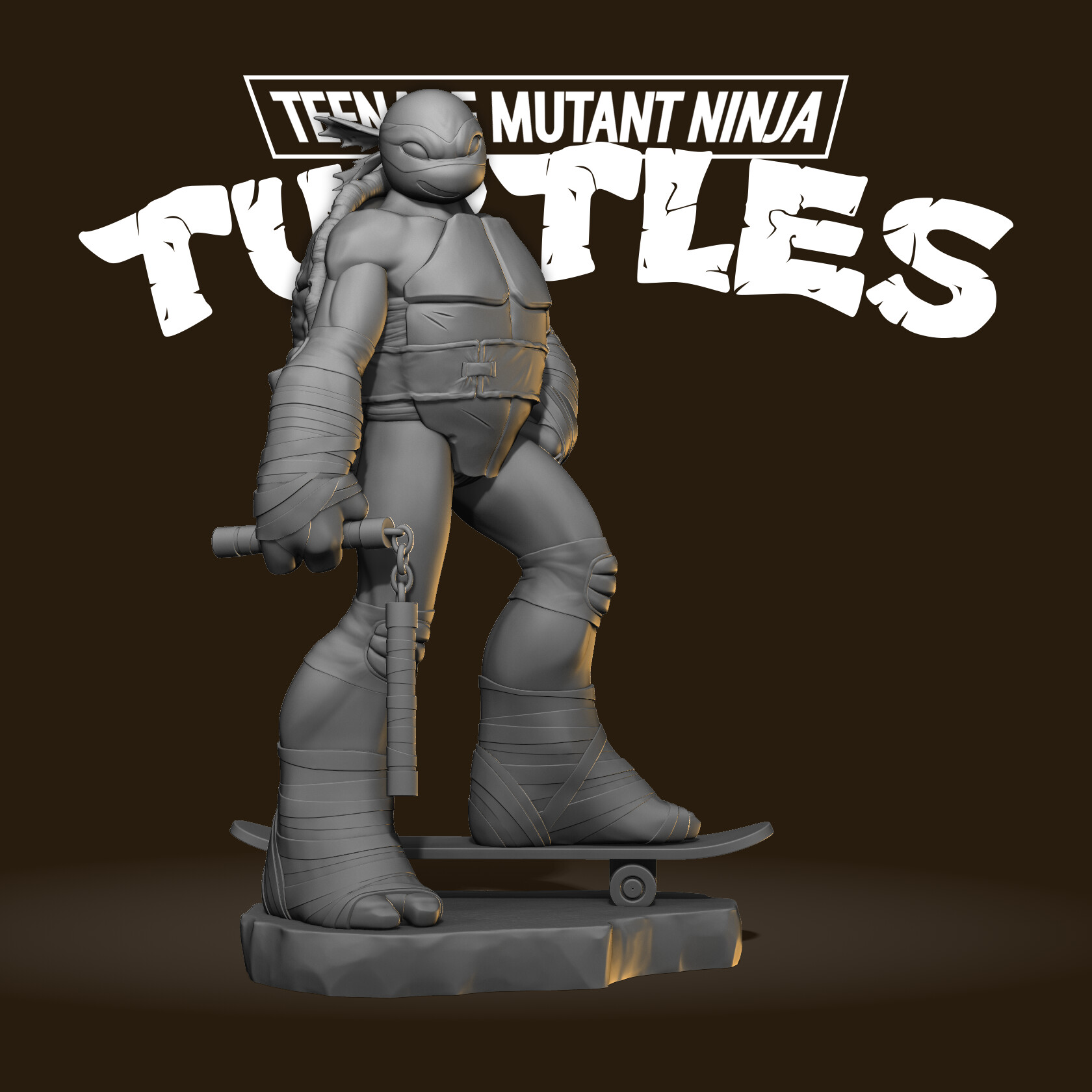 ArtStation - [fan art] Ninja Turtles • MICHELANGELO