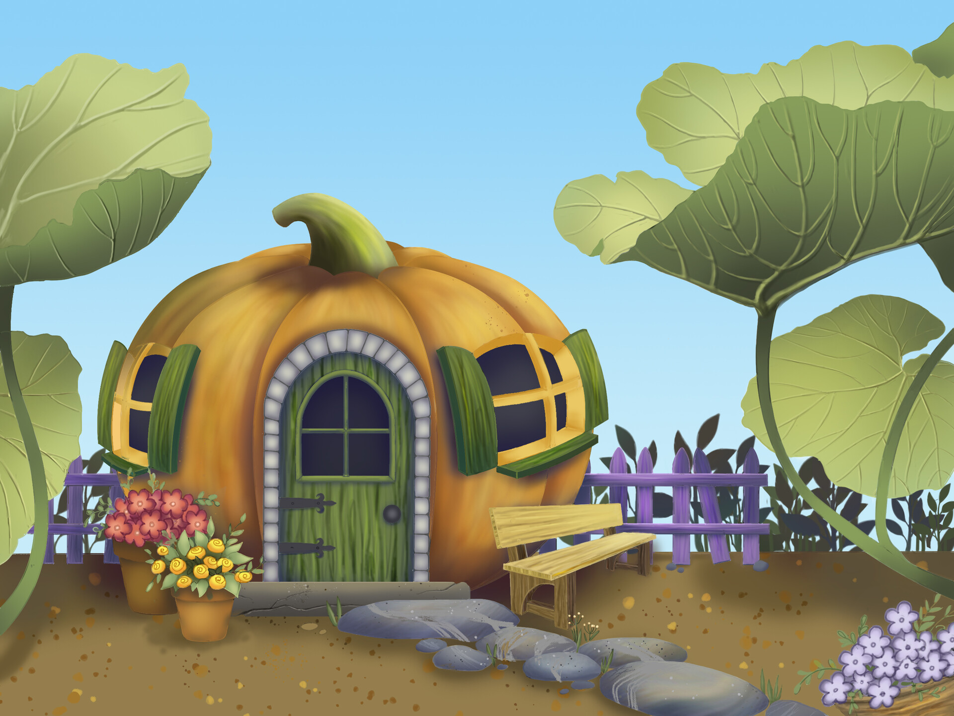 ArtStation - Pumpkin House