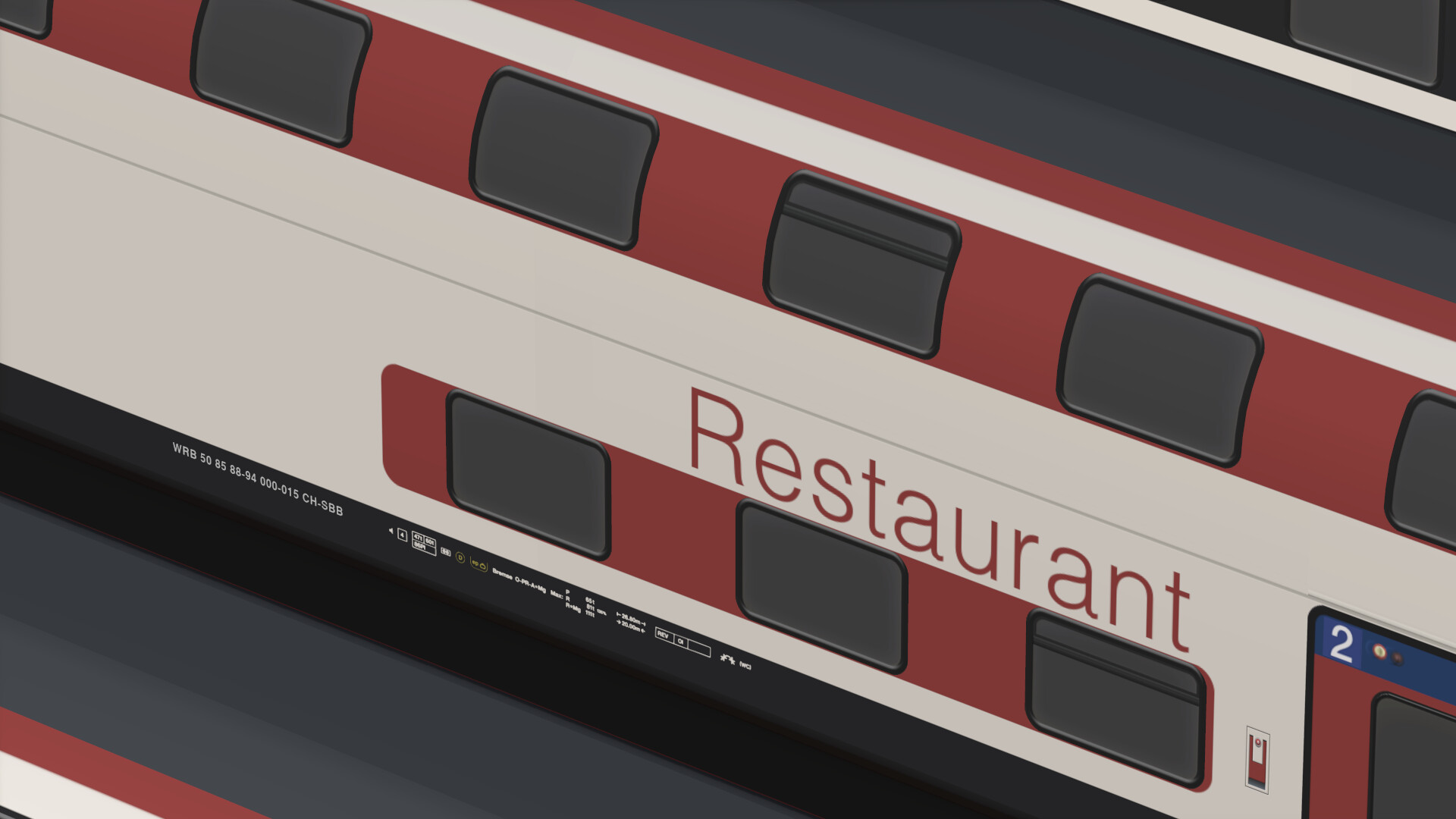 Rev0 - SBB CFF FFS IC2020 / Cities: Skylines