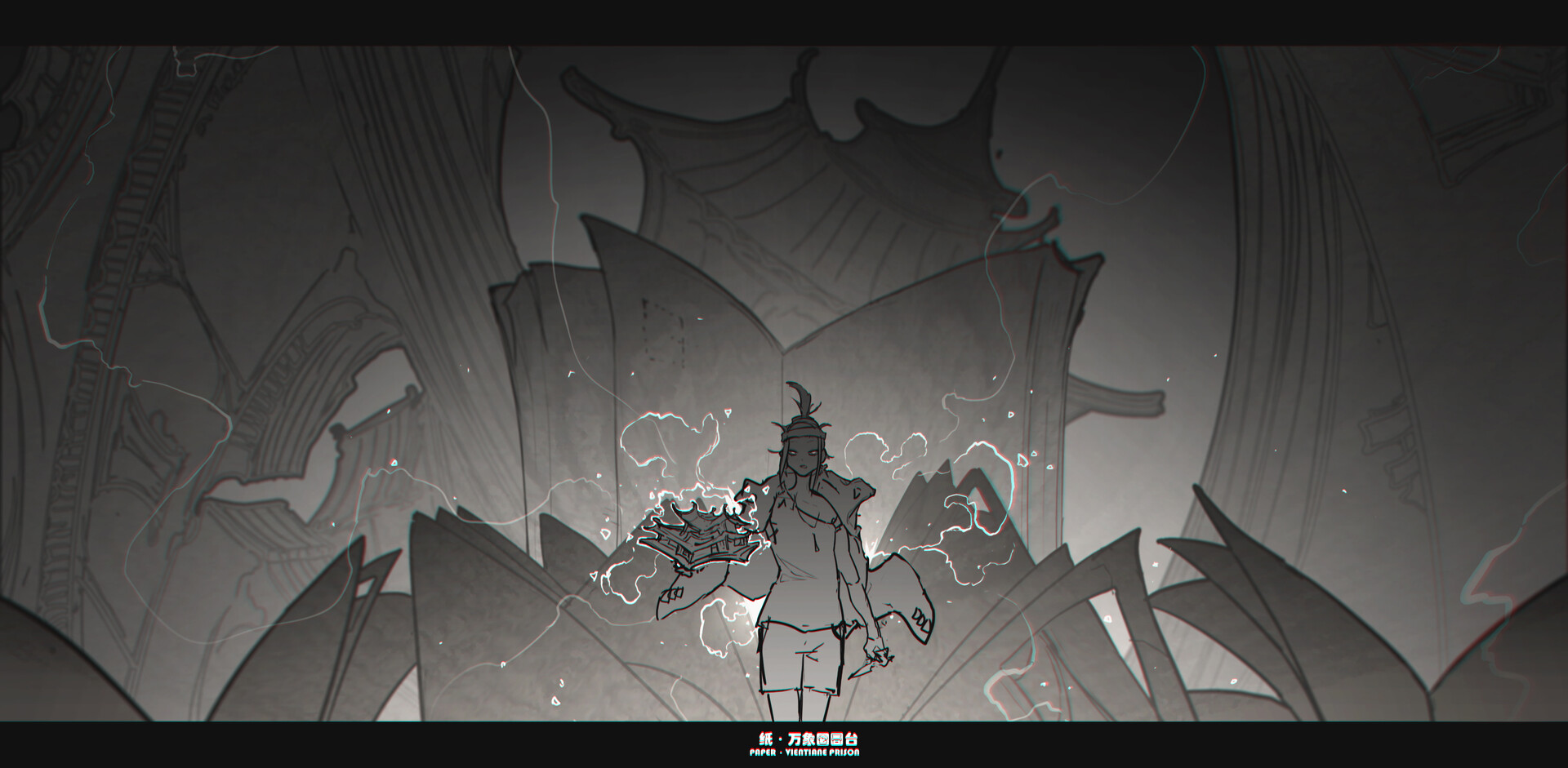 ArtStation - Doodle Vientiane Prison