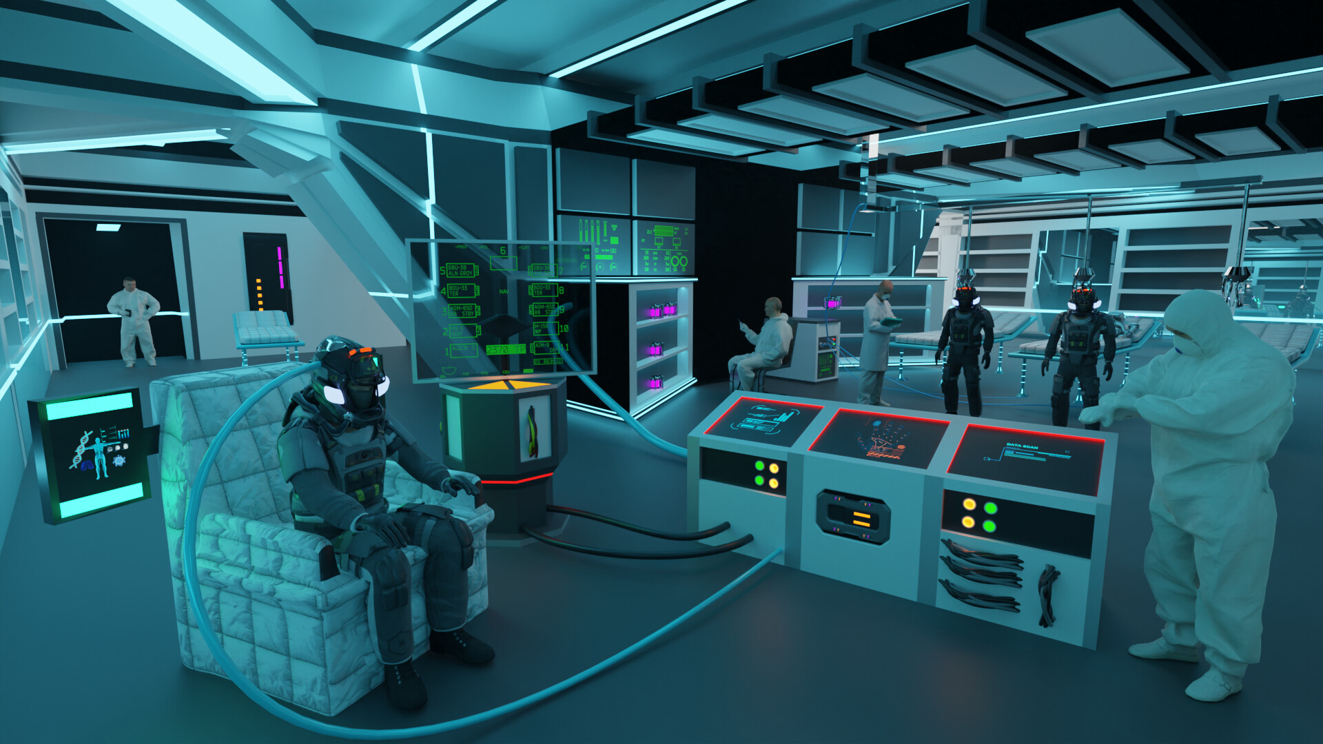 ArtStation - Astronaut Testing Area