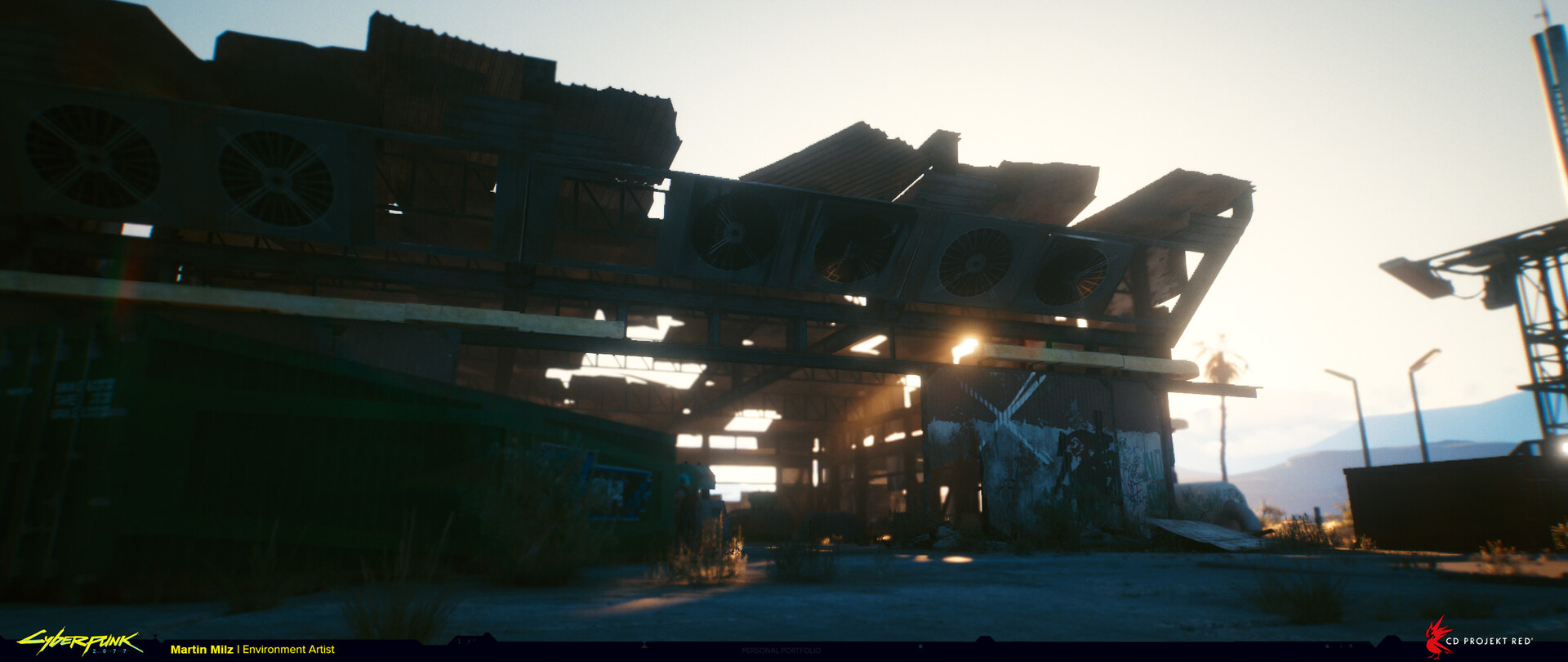 Martin Milz - Abandoned Airfield - Cyberpunk 2077