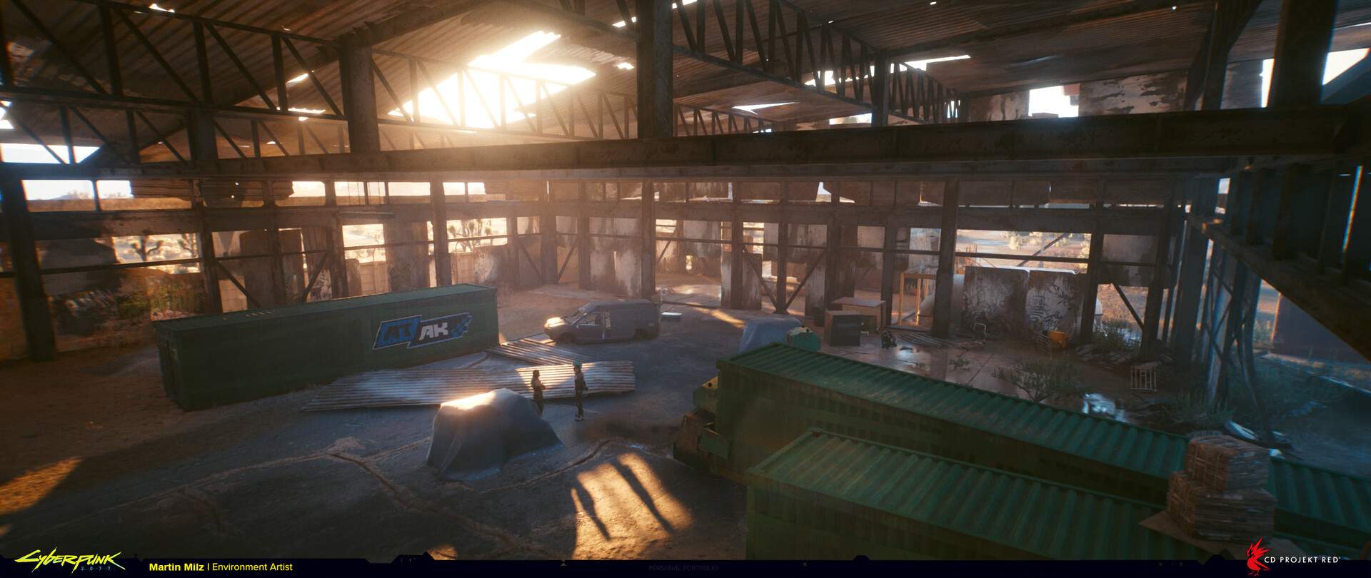 Martin Milz - Abandoned Airfield - Cyberpunk 2077