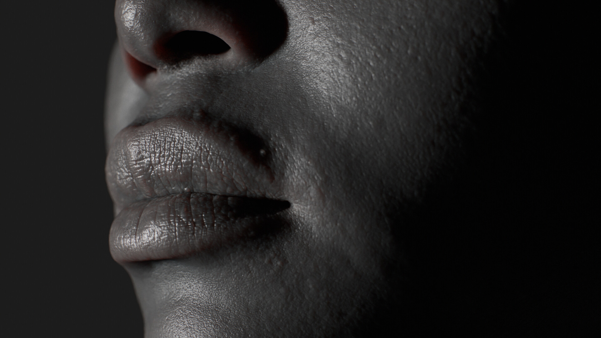 3D Scan Store - Woman in a coat.