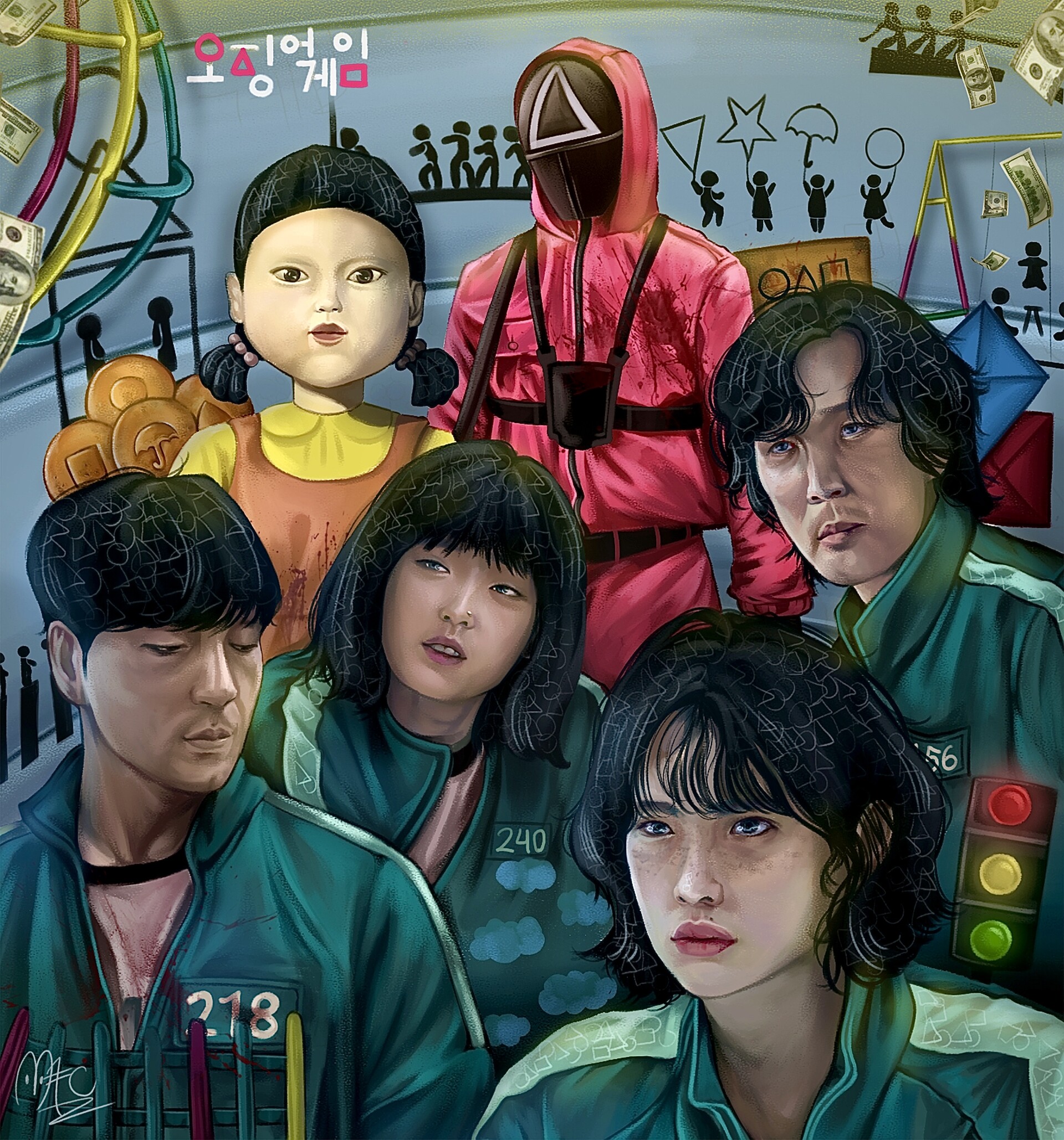 ArtStation - Squid Game 🦑