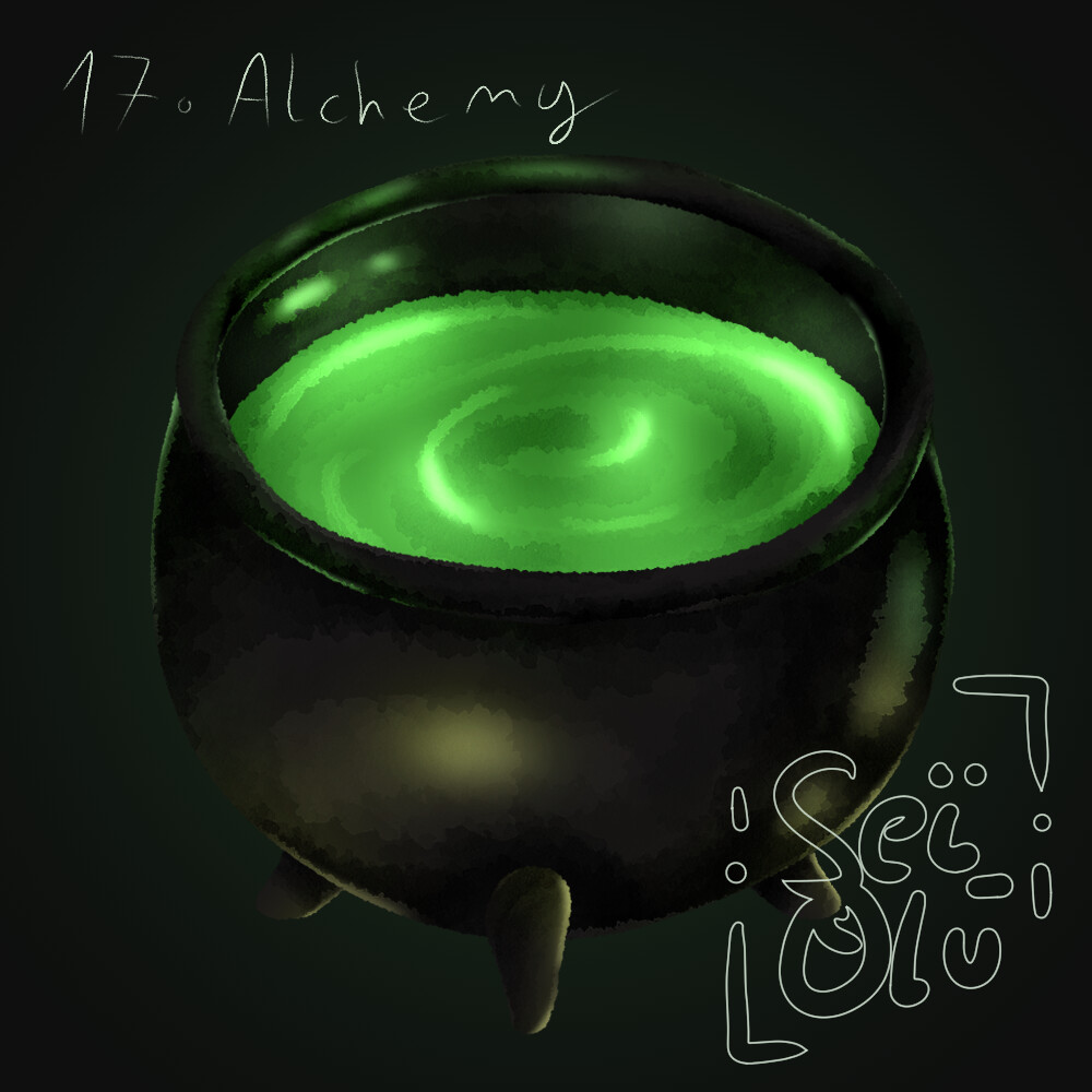 ArtStation - Witch Cauldron