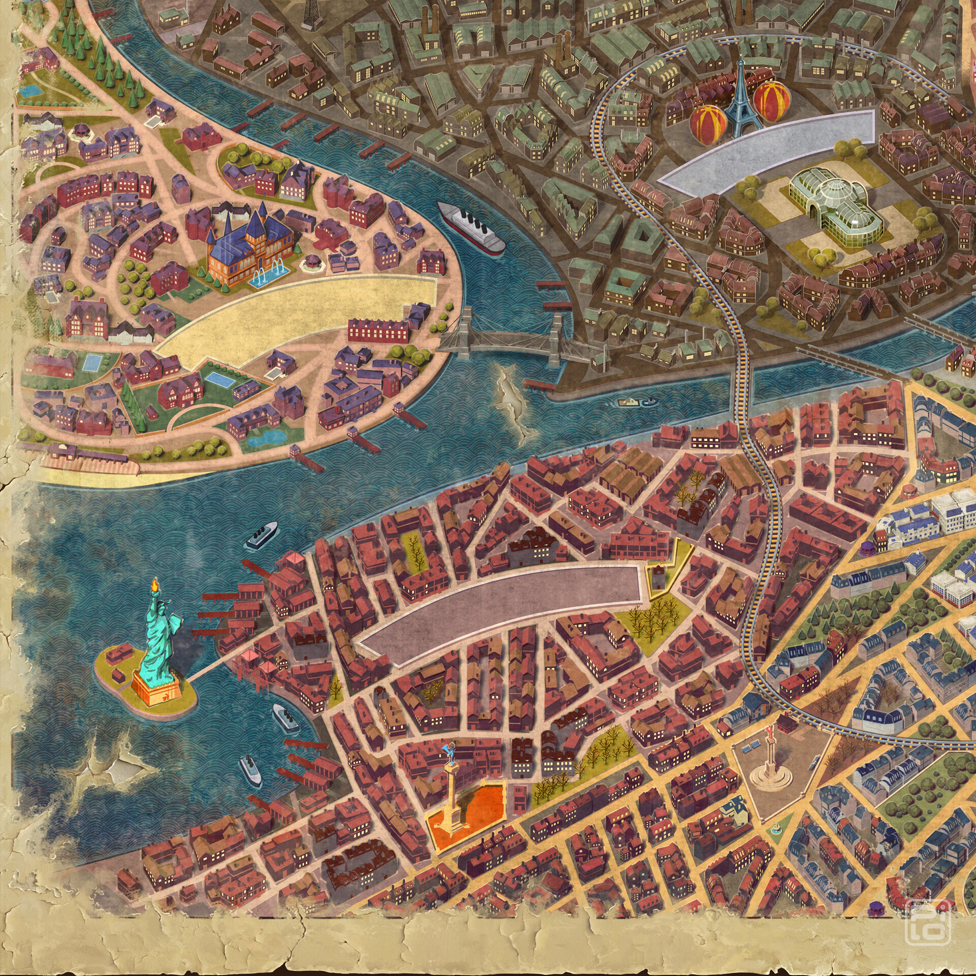 Pilo - Criminal Case - maps