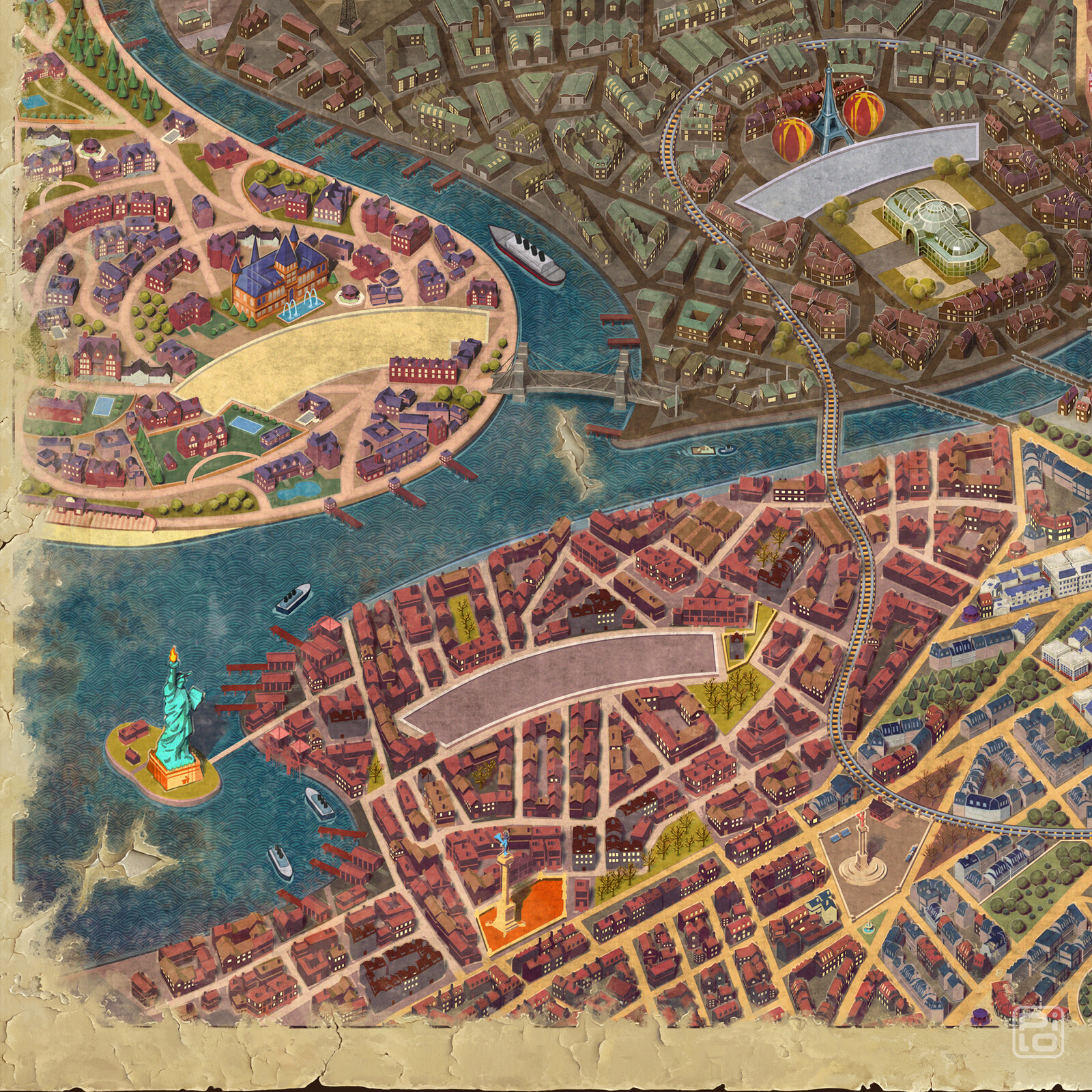 Pilo - Criminal Case - maps