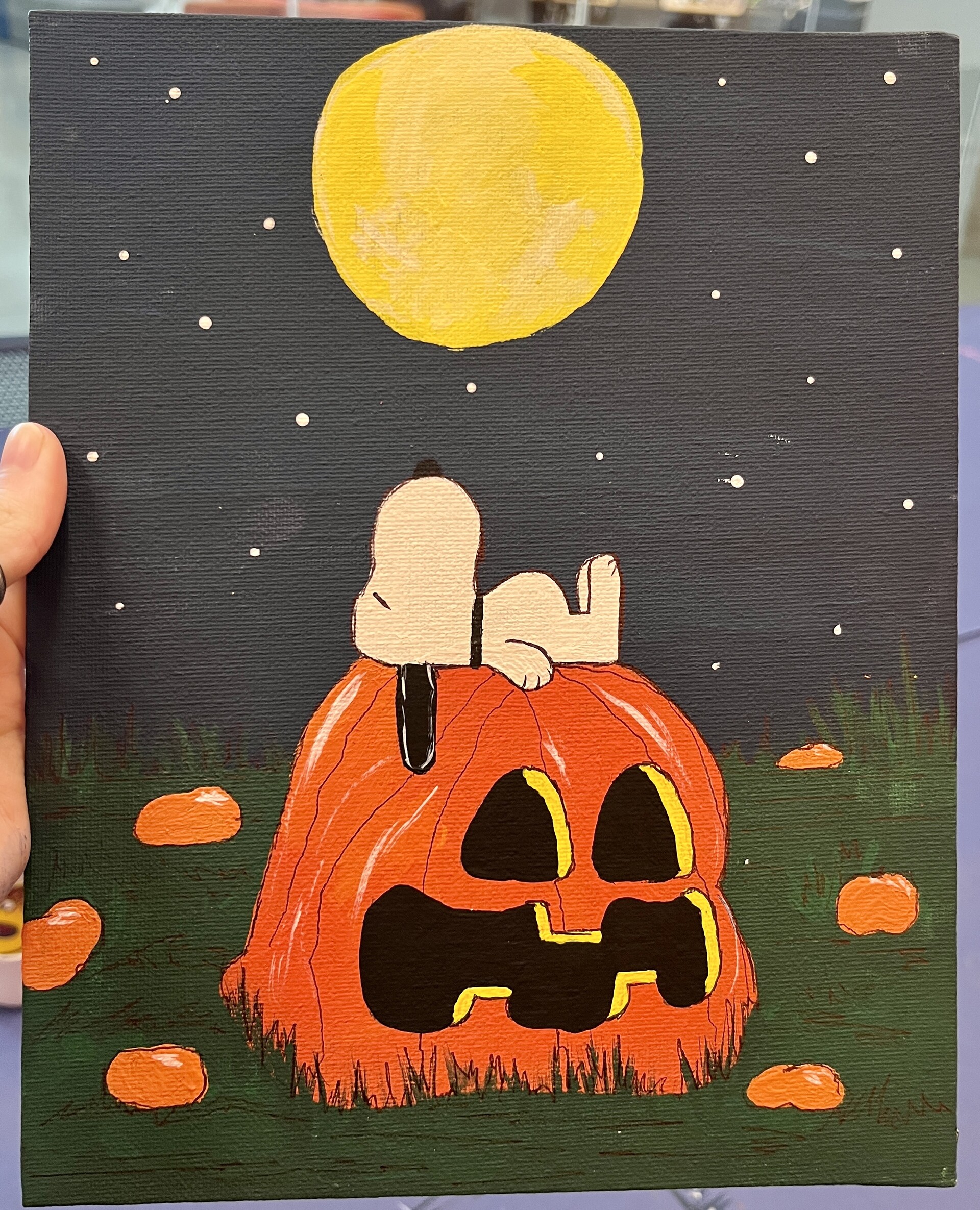 ArtStation - Peanuts Painting