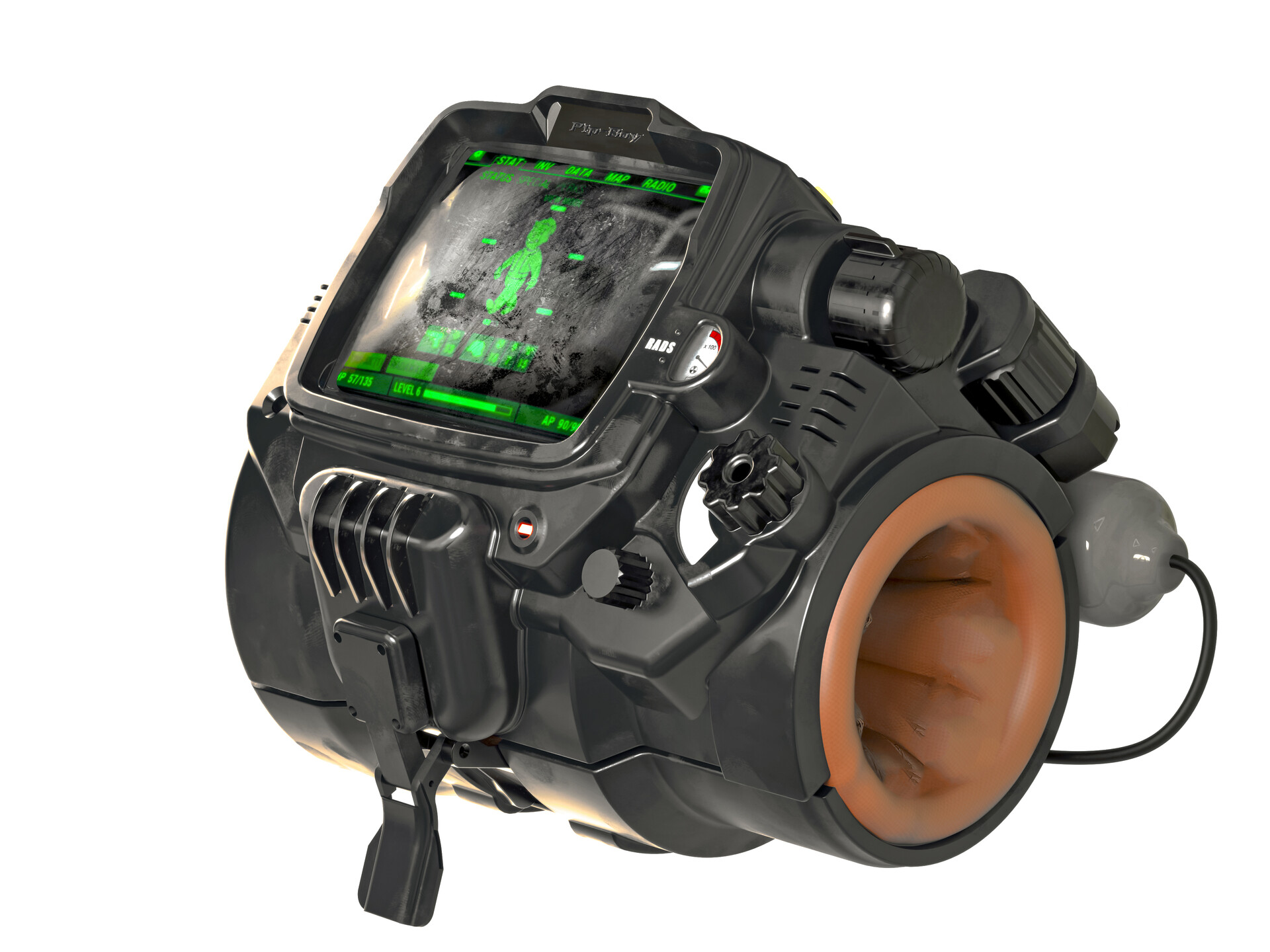 ArtStation - pip boy fallout