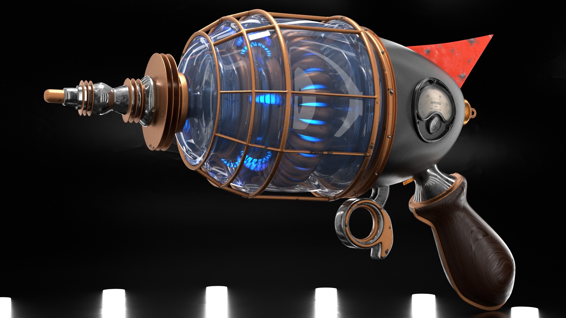 ArtStation - Atompunk Raygun