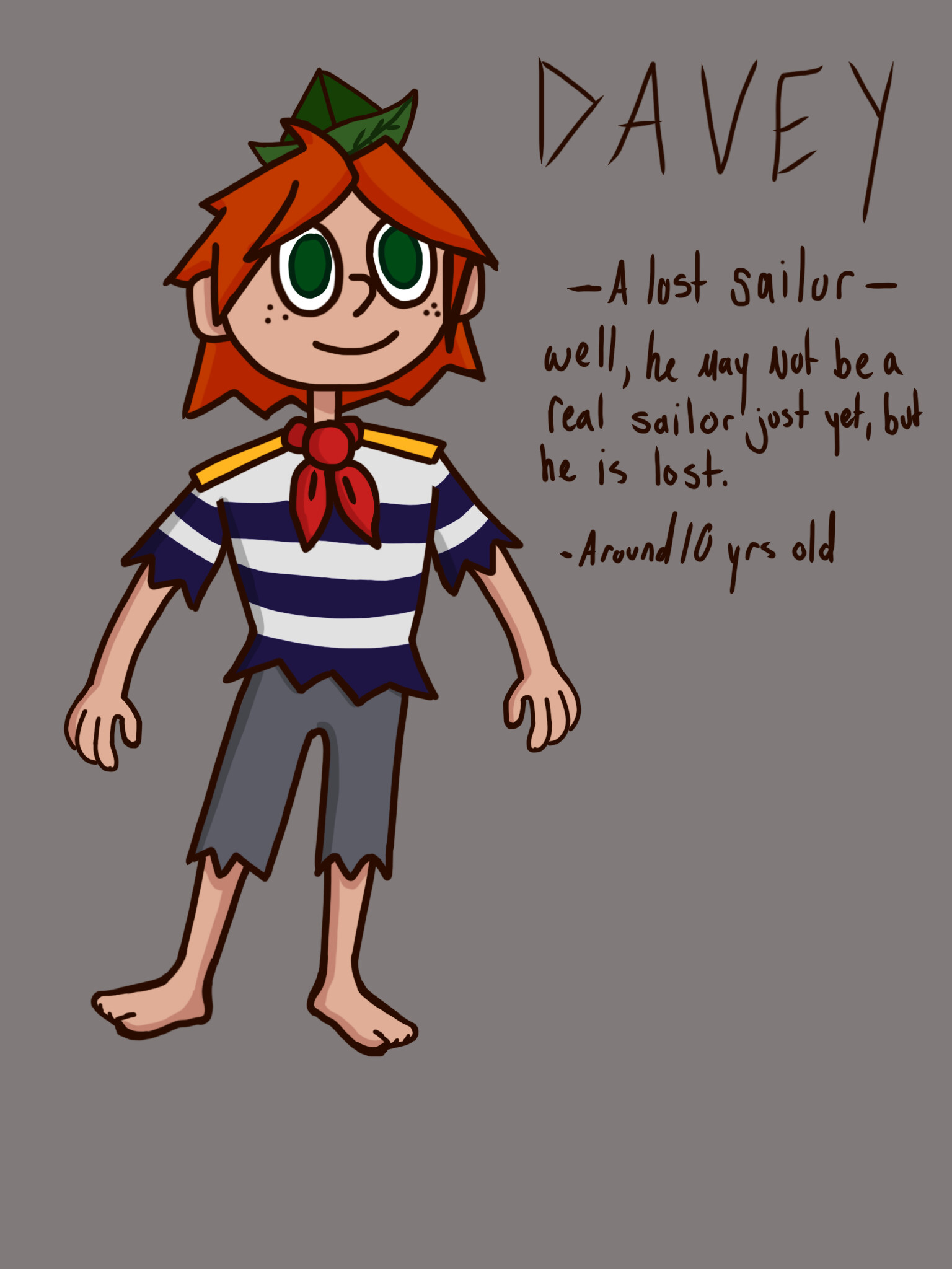 Stranded Cartoon Characters