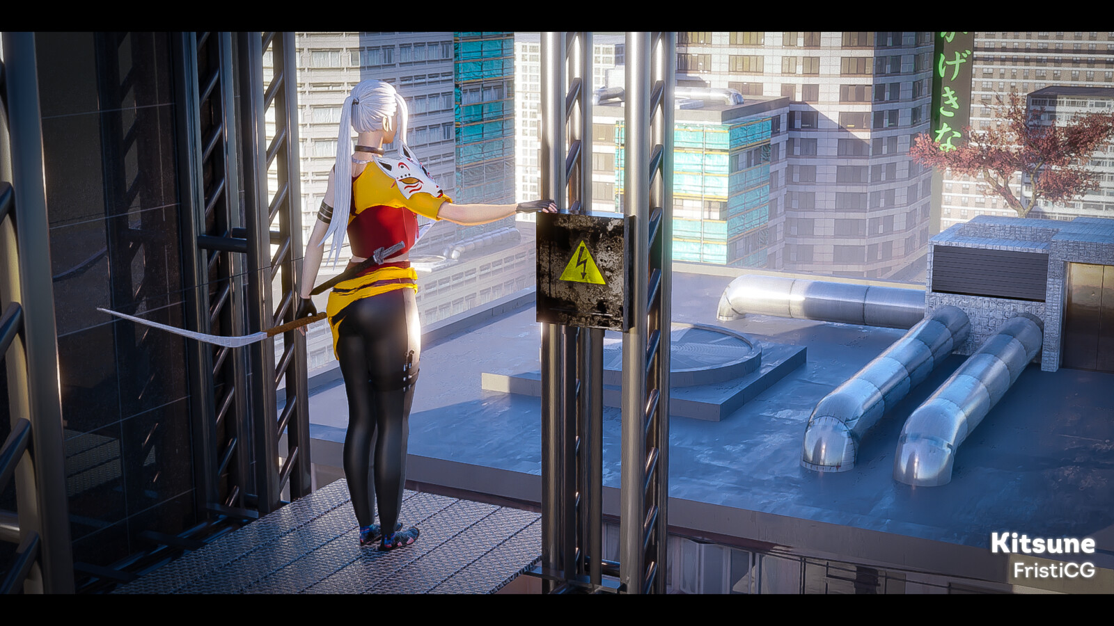 Dennis (FristiCG) Feikema - Kitsune by FristiCG