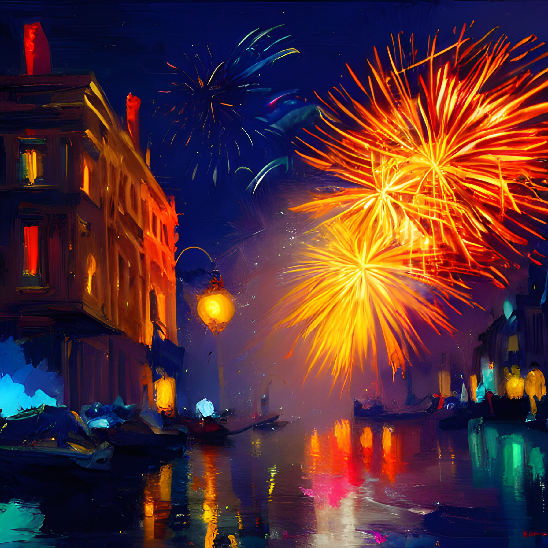 ArtStation - Fireworks