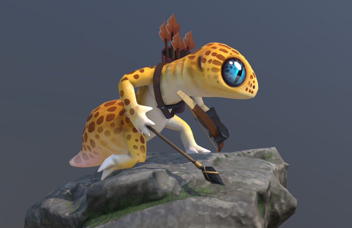 ArtStation - Leopard Gecko Hunter