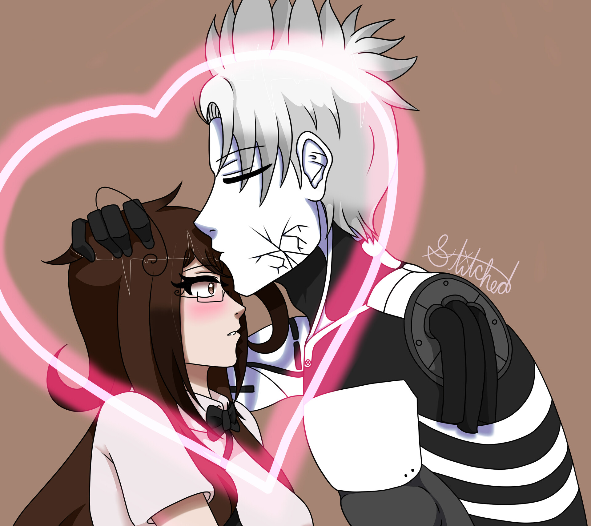 Hog-Princess - Forehead Kisses with an Android