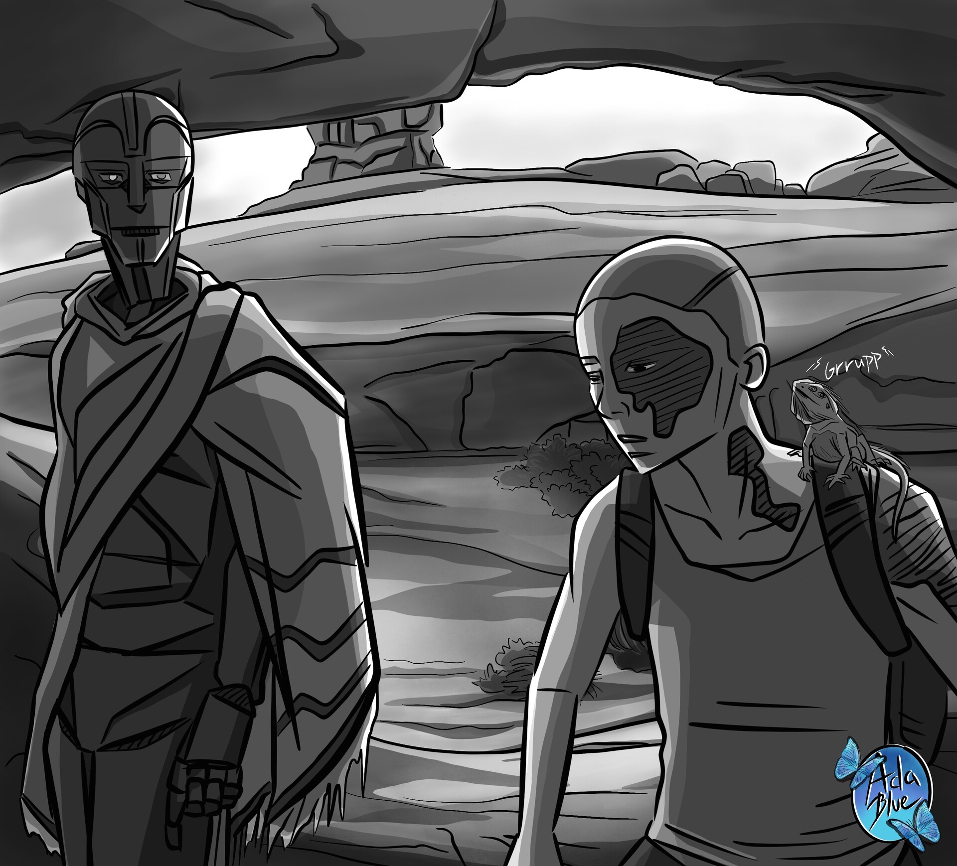 ArtStation - IO early concept Art