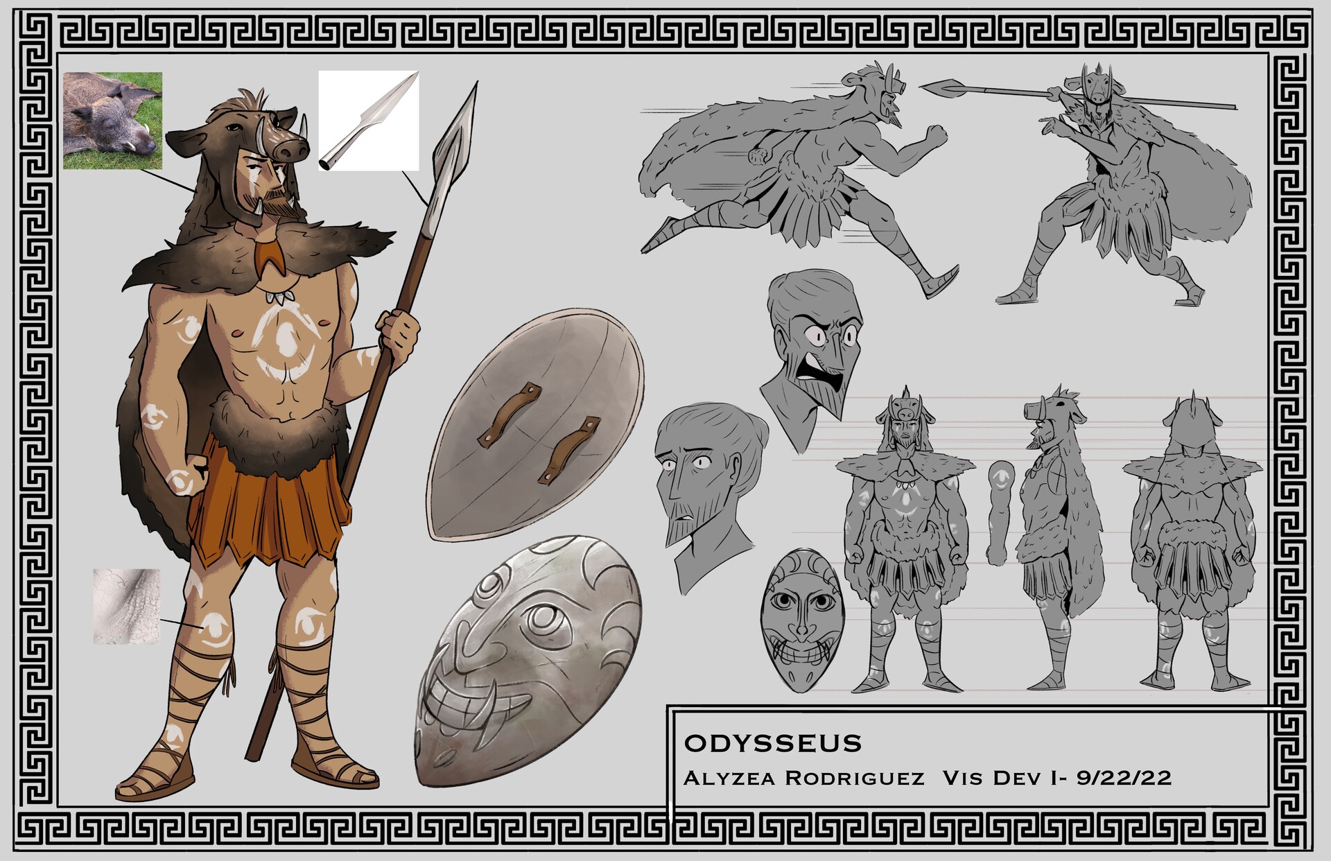 ArtStation - Odysseus Character Concept