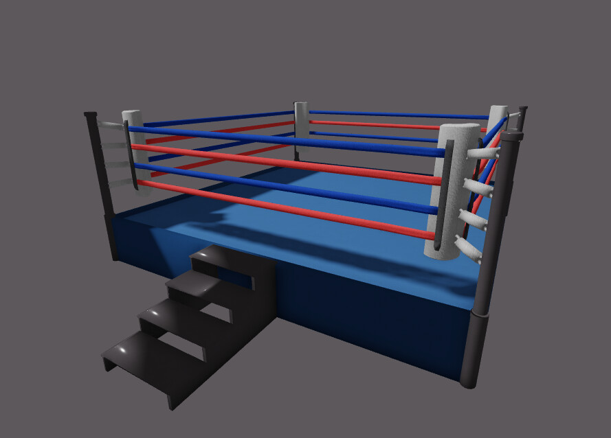 ArtStation - Boxing Ring