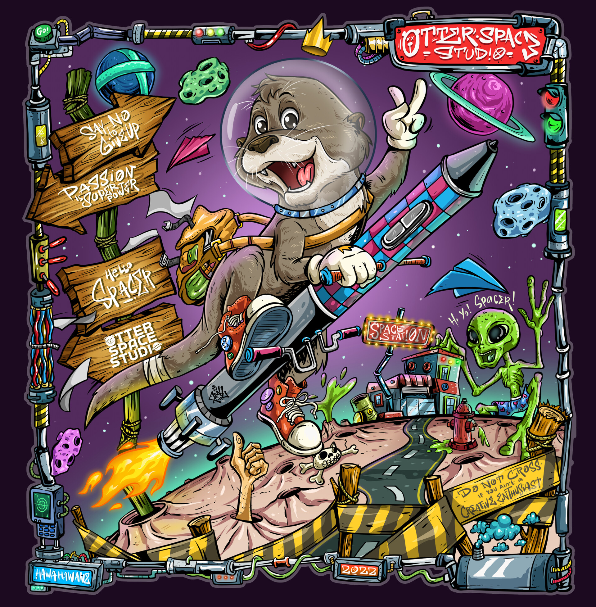 ArtStation - Otter Space Studio Up High