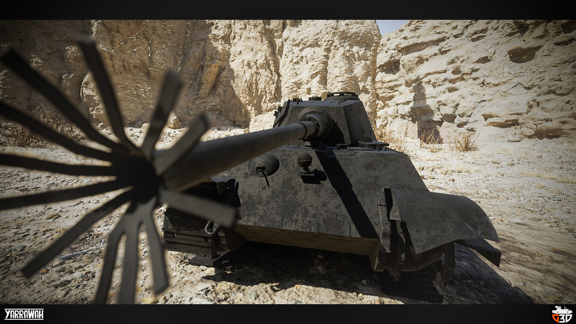 Yarrawah Interactive - WW2 Tank - Tiger 2 - Unreal Engine