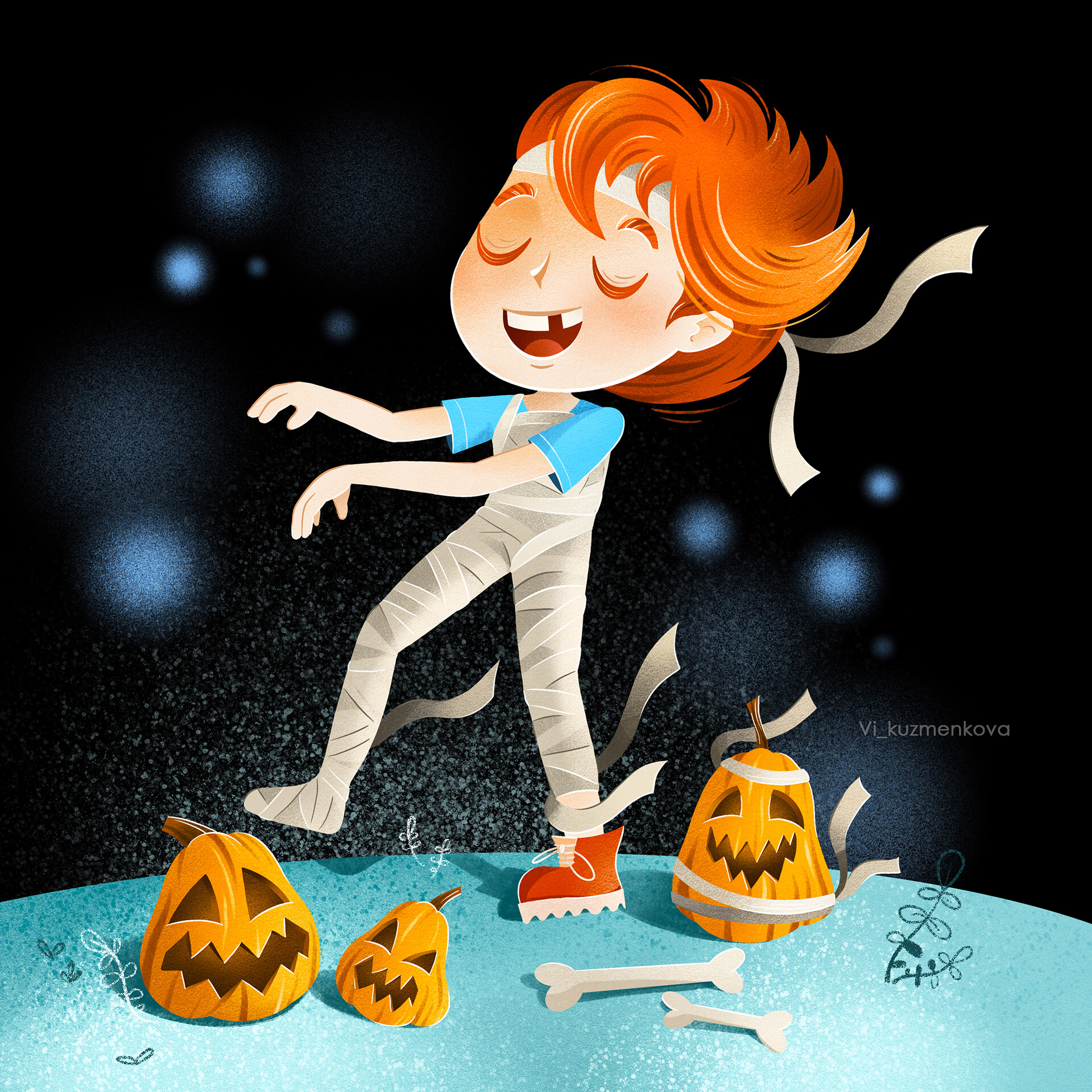 ArtStation - The mummy boy