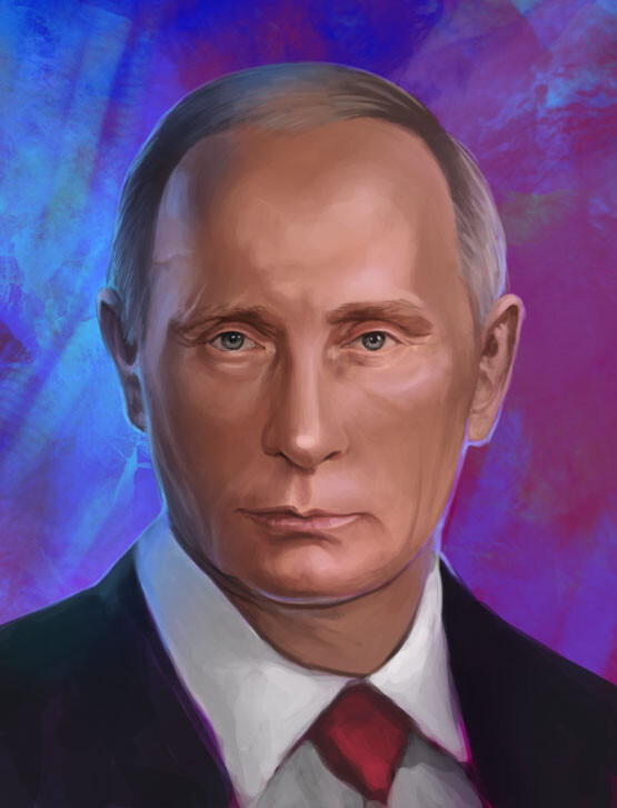 ArtStation - portrait of putin