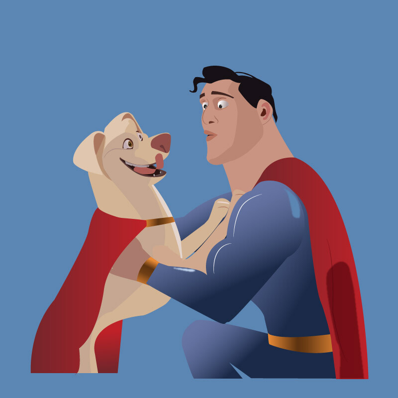 ArtStation - Digital Painting| DC | Super-Pets