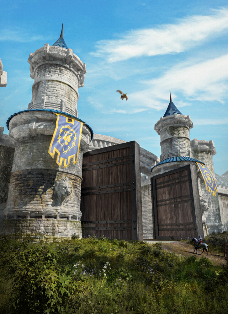 ArtStation - Gates of Stormwind