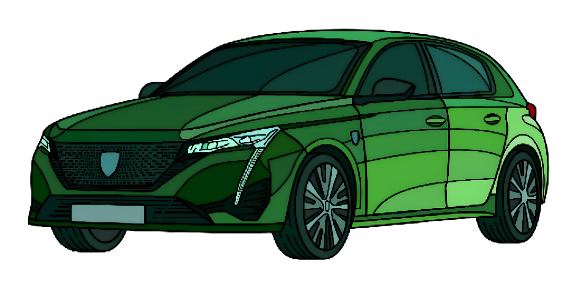 ArtStation - Peugeot 308