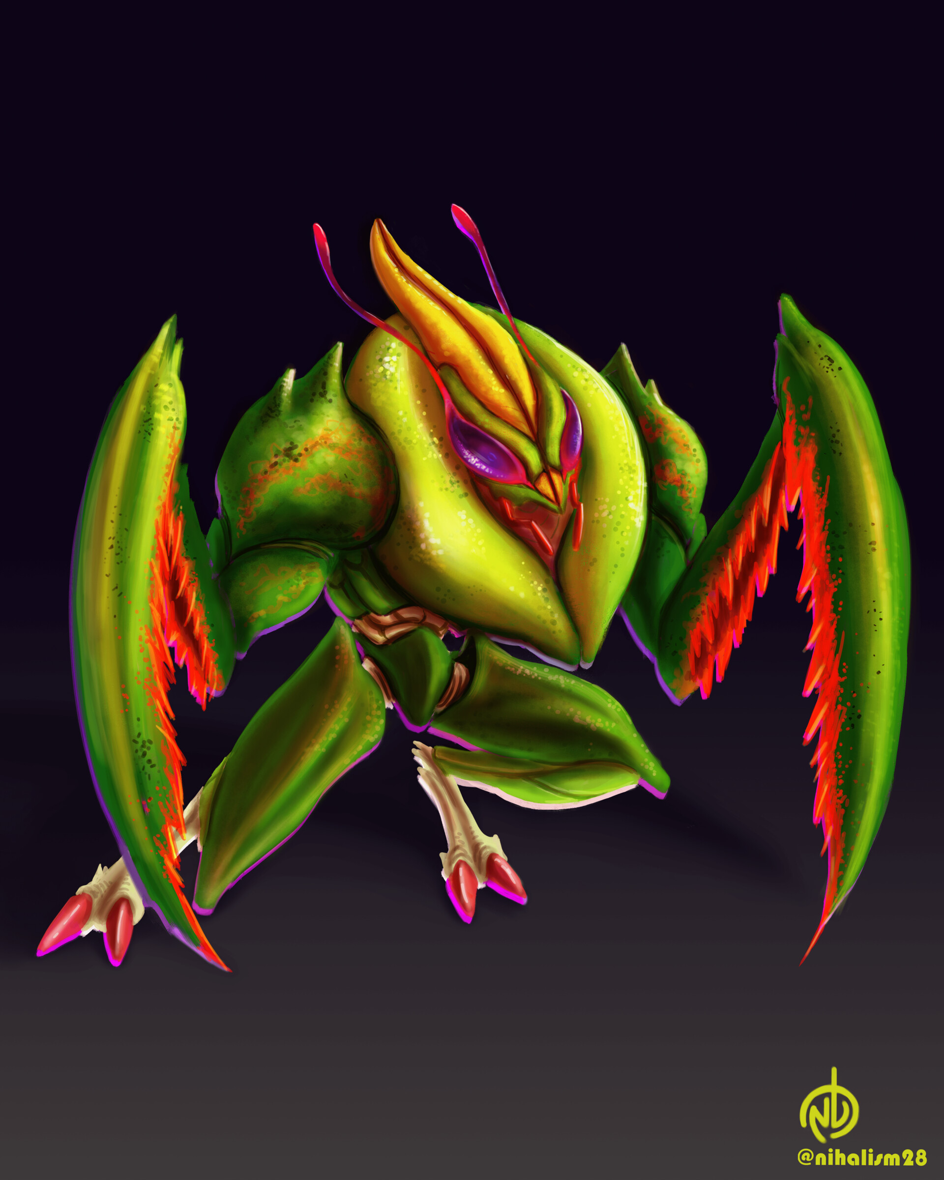 ArtStation - Creature Designs for personal Project