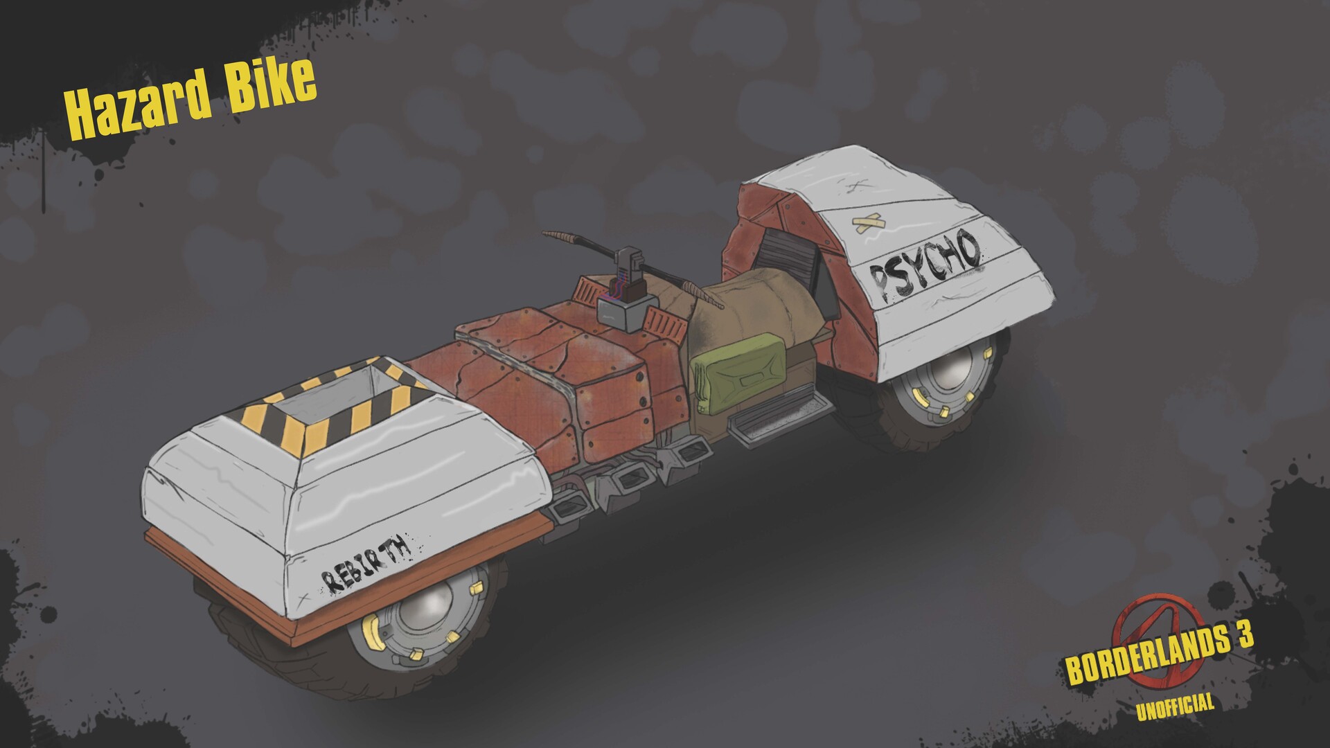 ArtStation - Hazard Bike