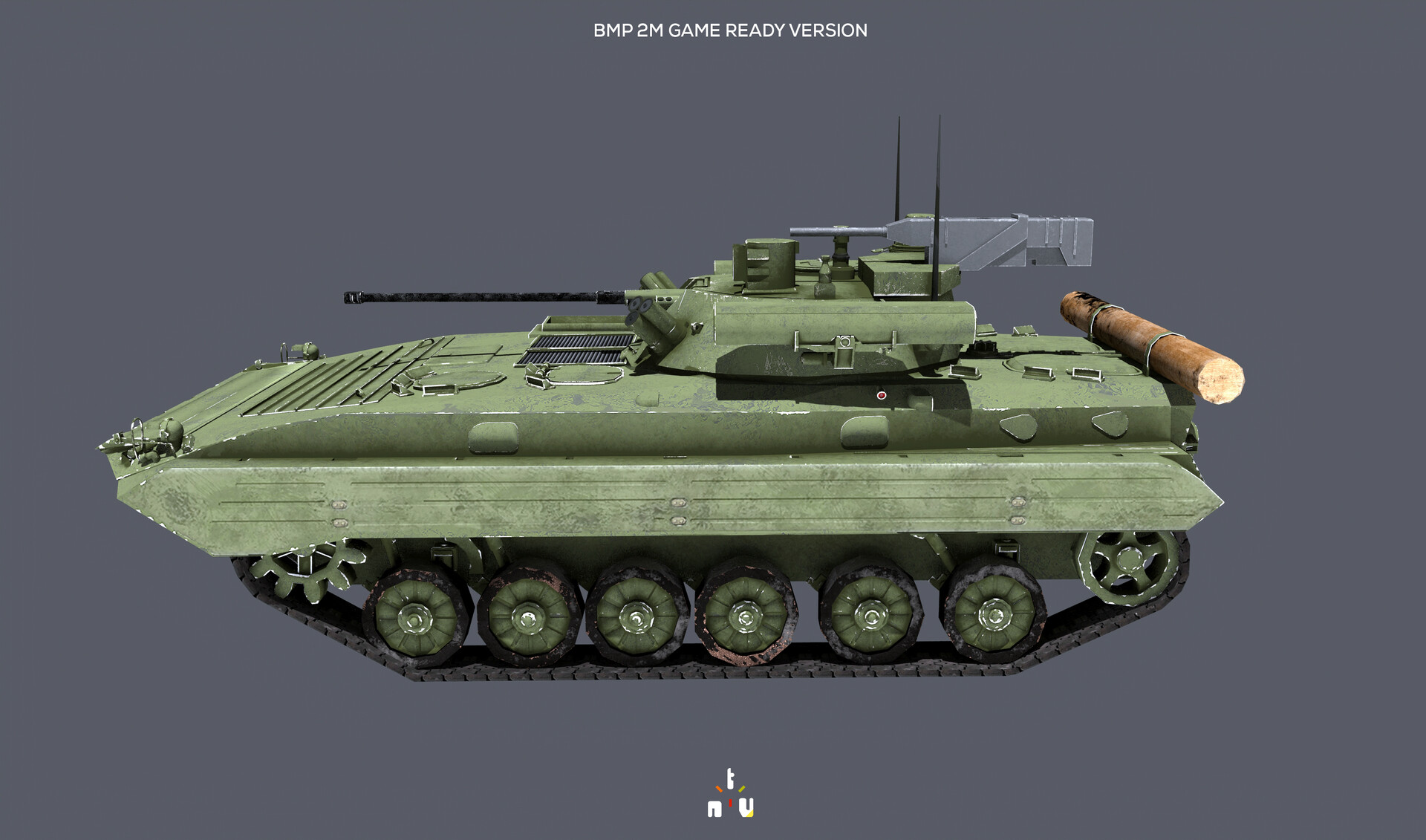 TNVisual - Game Ready BMP 2M 3D Model